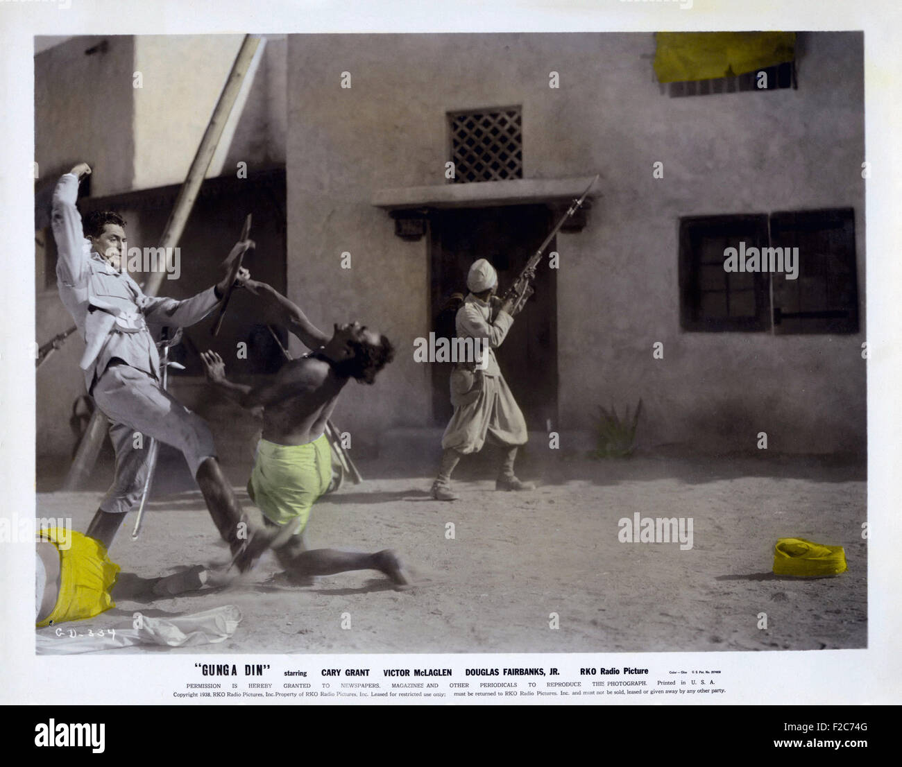 Gunga Din 14 - Movie Poster Stock Photo - Alamy