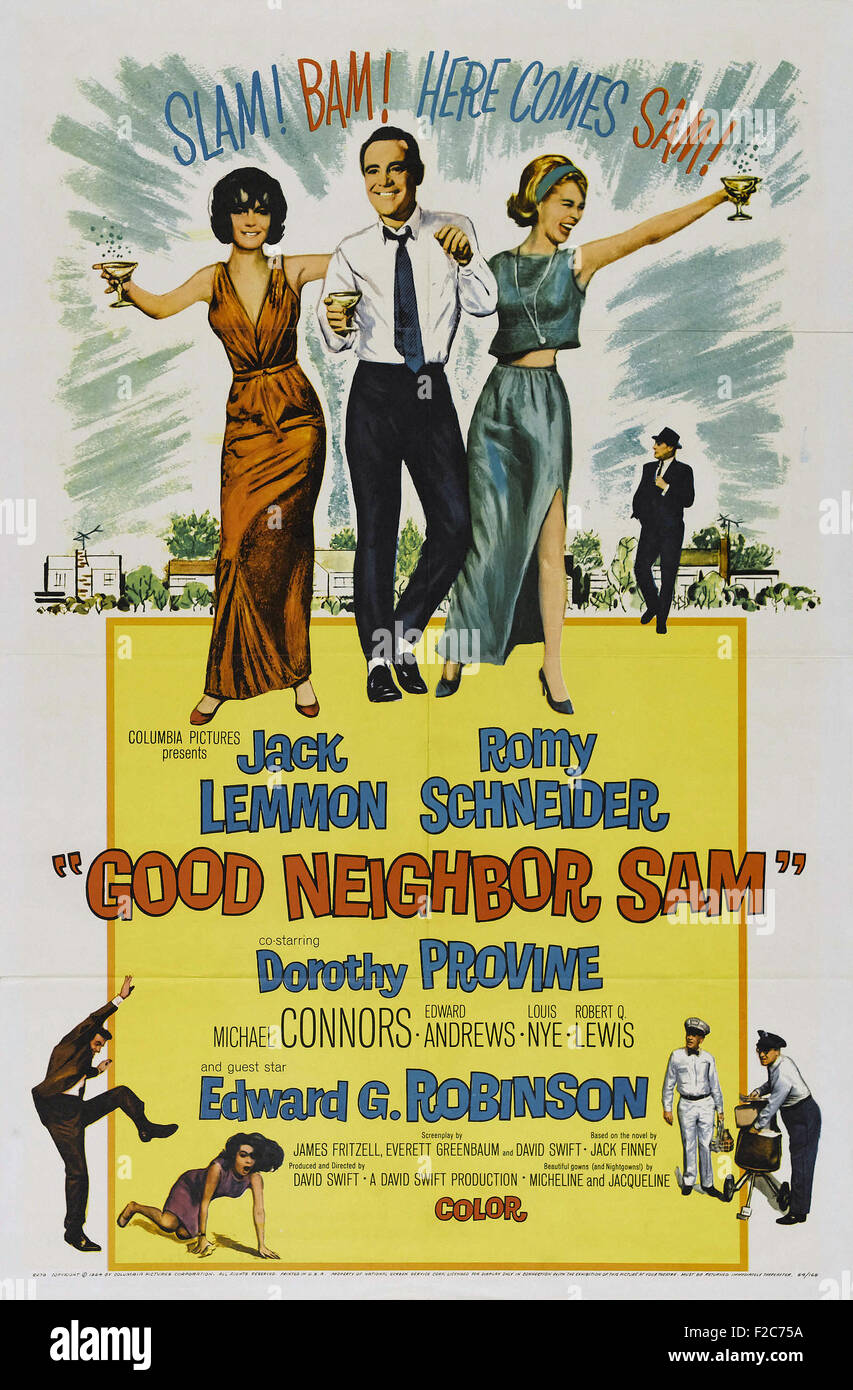 Good Neighbor Sam 01 - Movie Poster Stock Photo - Alamy