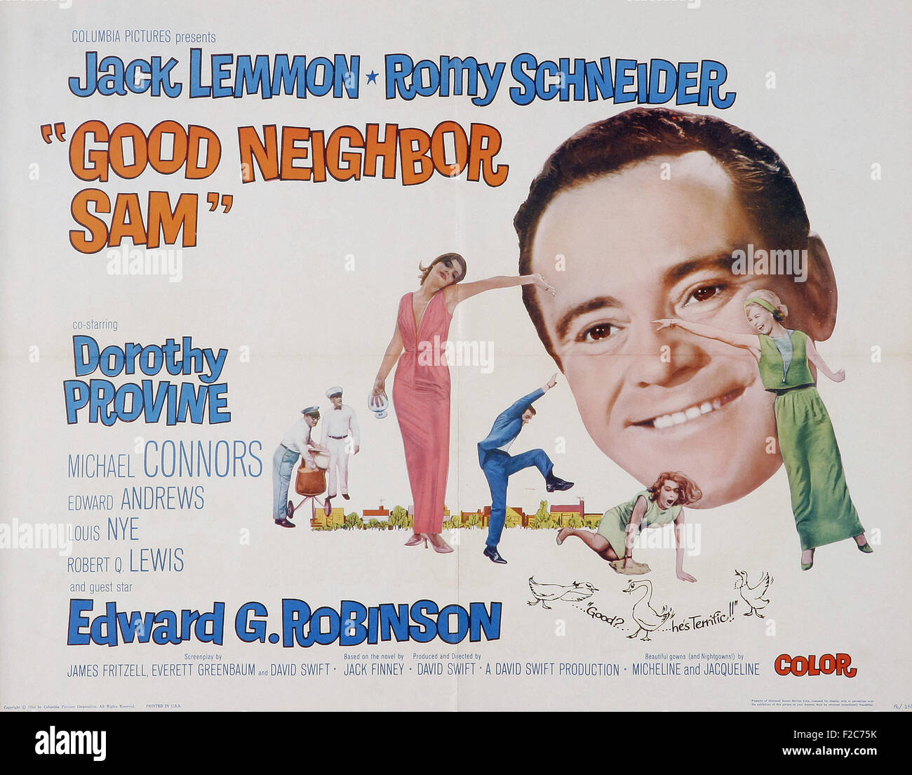 Good Neighbor Sam 02 - Movie Poster Stock Photo - Alamy