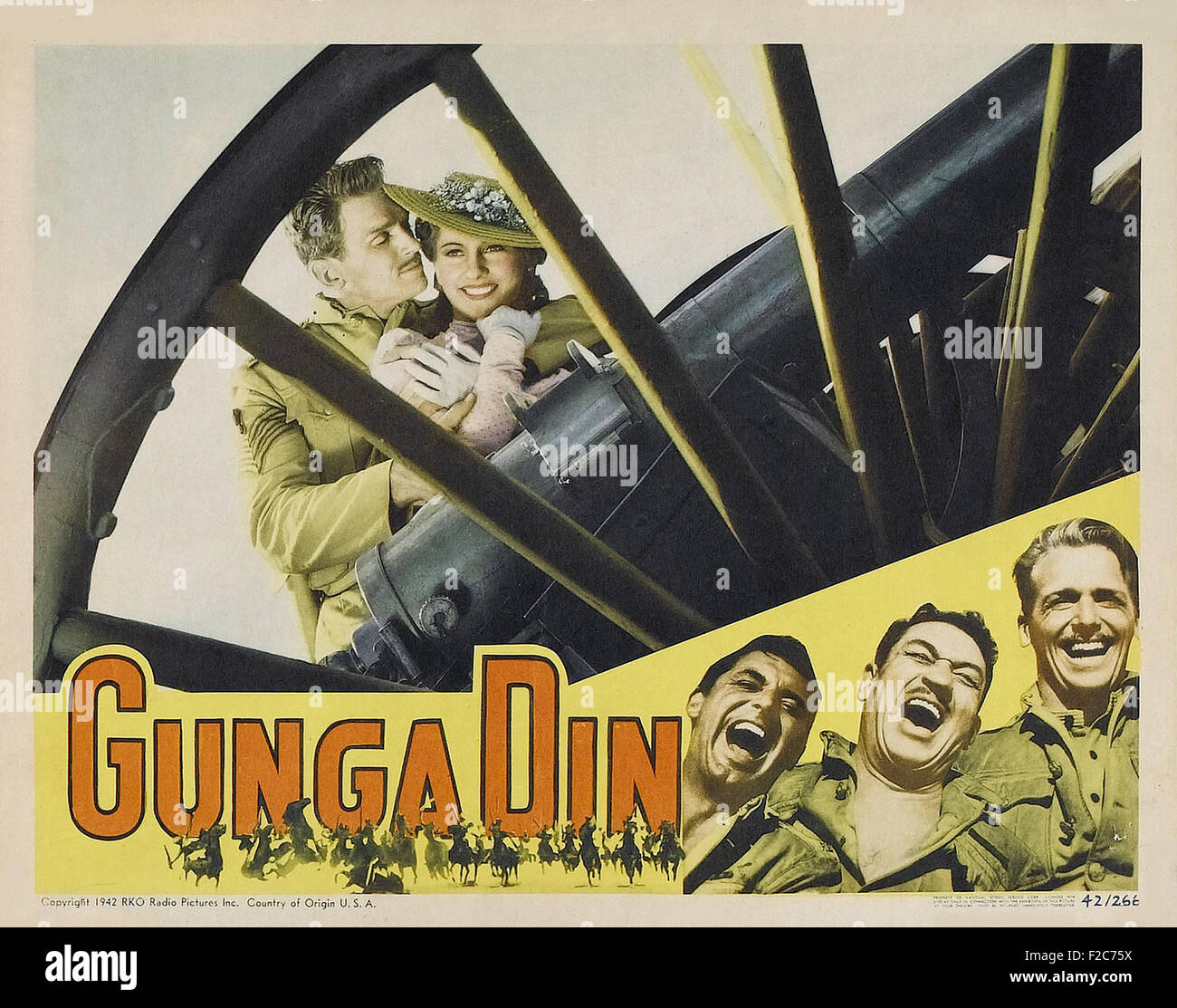 Gunga Din 18 - Movie Poster Stock Photo - Alamy