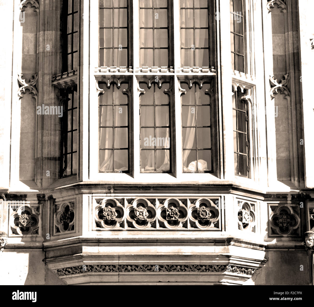 in london old historical parliament glass window structure and terrace ...