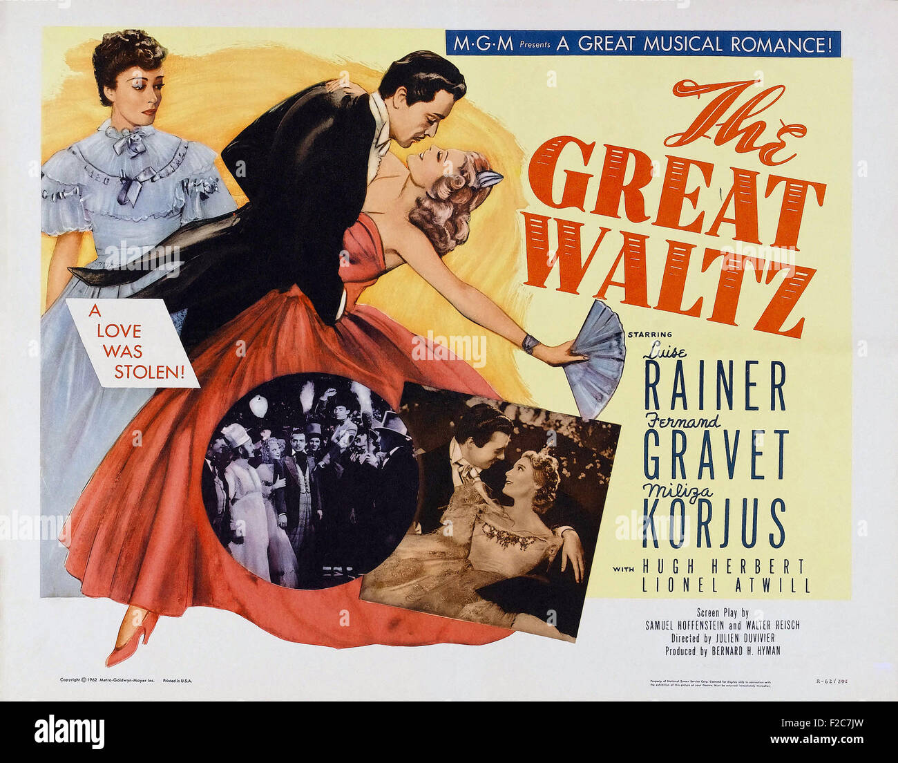 Great Waltz, The 01 - Movie Poster Stock Photo - Alamy