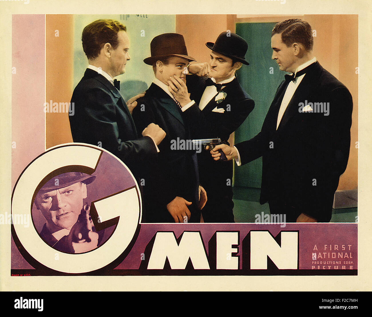 G Men - Movie Poster Stock Photo - Alamy