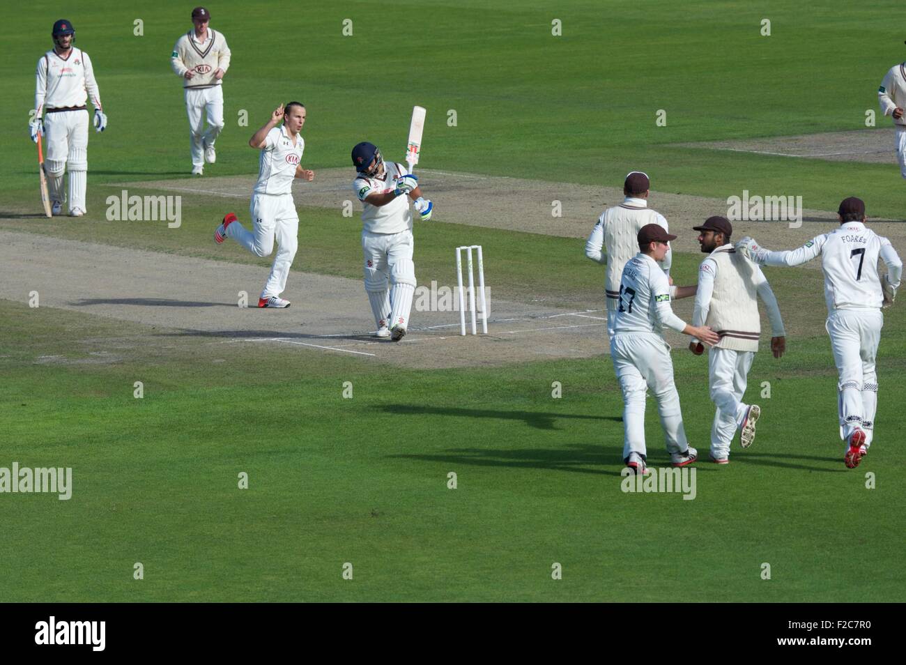 Cricket player celebration delight hi-res stock photography and images ...