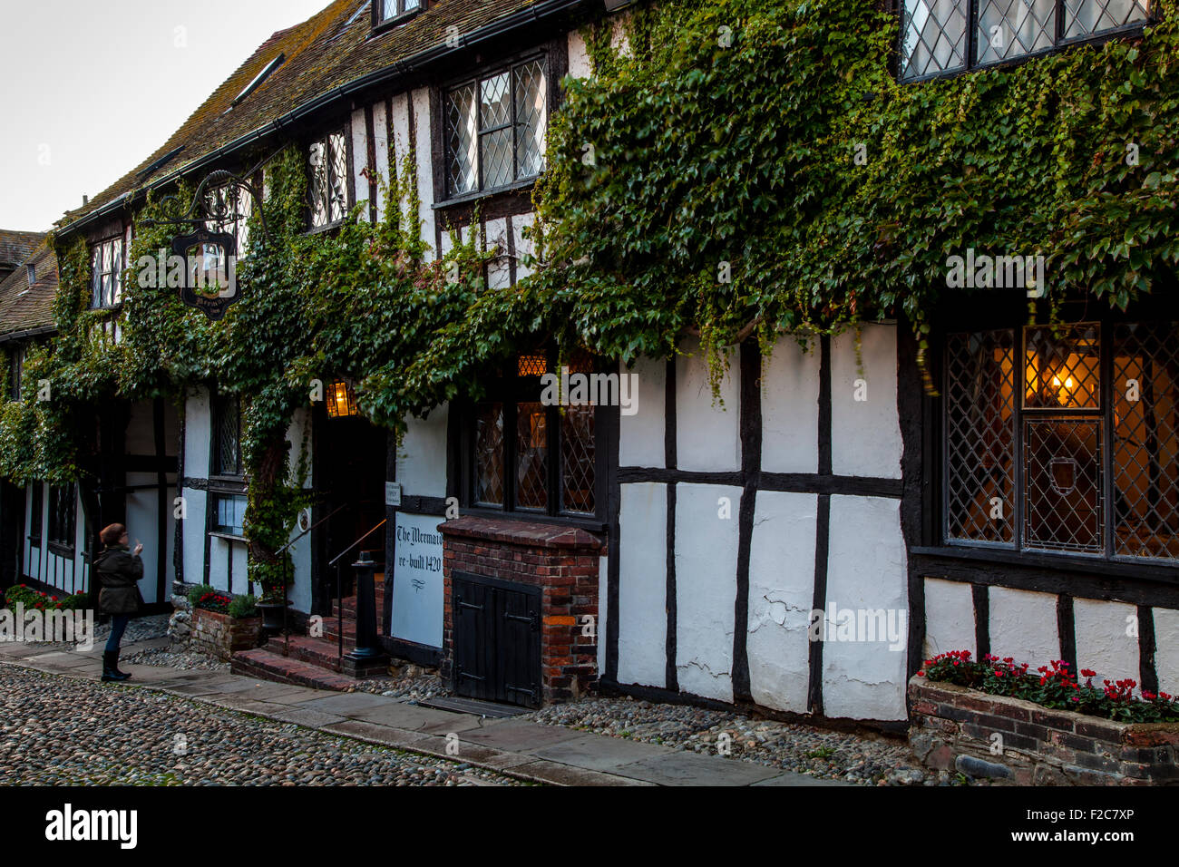 The Mermaid Inn, Mermaid Street, Rye, Sussex, UK Stock Photo - Alamy