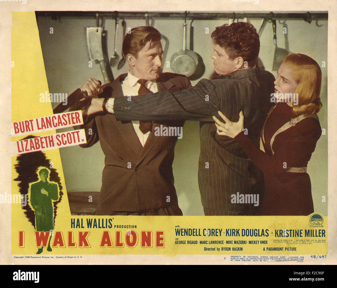 I Walk Alone 05 - Movie Poster Stock Photo - Alamy