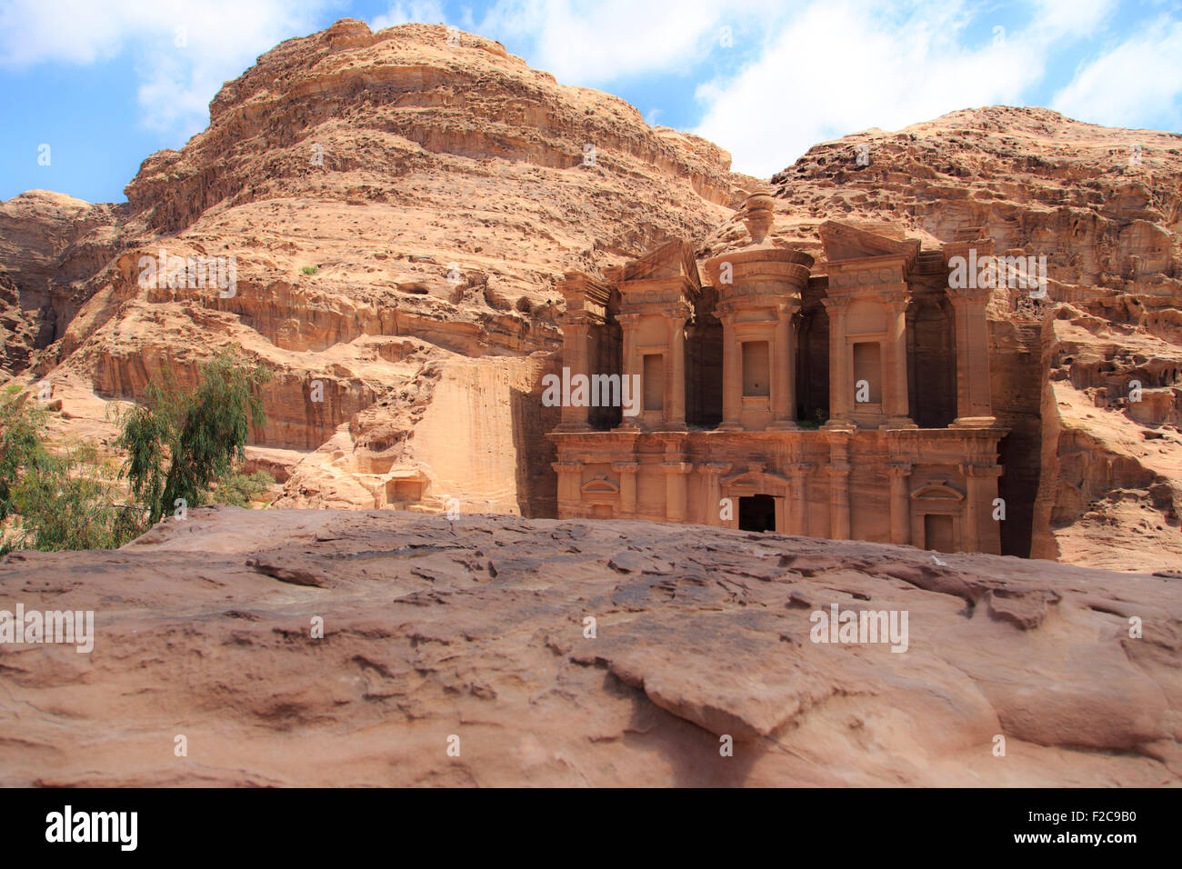 The monastery of Petra, Jordan Stock Photo - Alamy