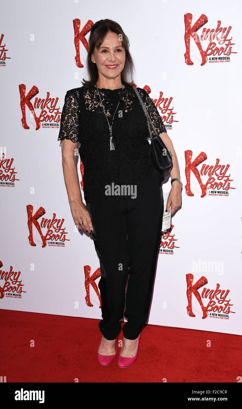 London, UK. 15th September, 2015. Arlene Phillips at Kinky Boots Press ...
