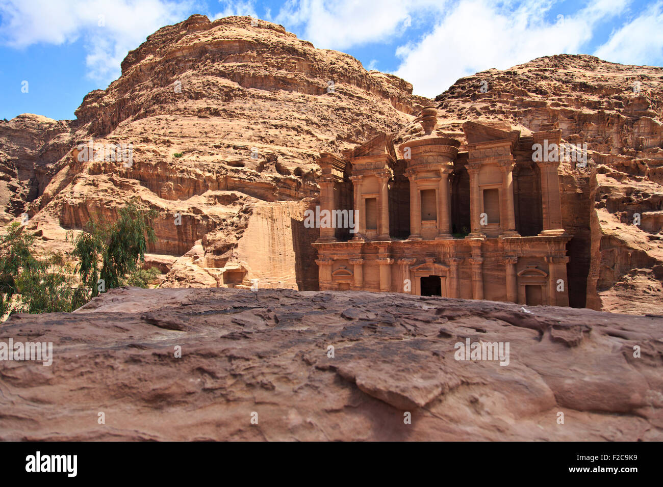 The monastery of Petra, Jordan Stock Photo - Alamy