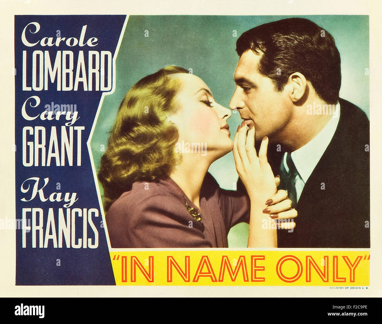 In Name Only 02 - Movie Poster Stock Photo - Alamy