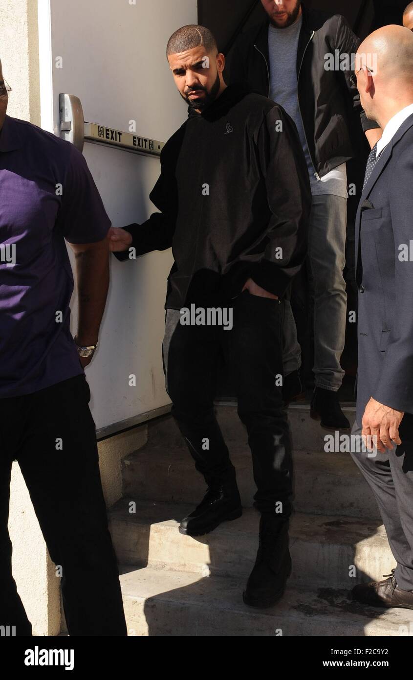 New York, NY, USA. 15th Sep, 2015. Drake at arrivals for KIA STYLE360 ...