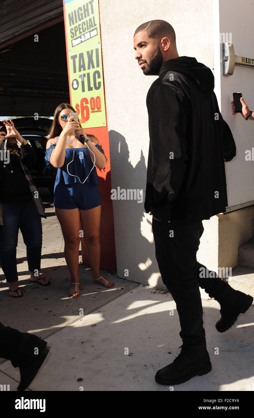 New York, NY, USA. 15th Sep, 2015. Drake at arrivals for KIA STYLE360 ...