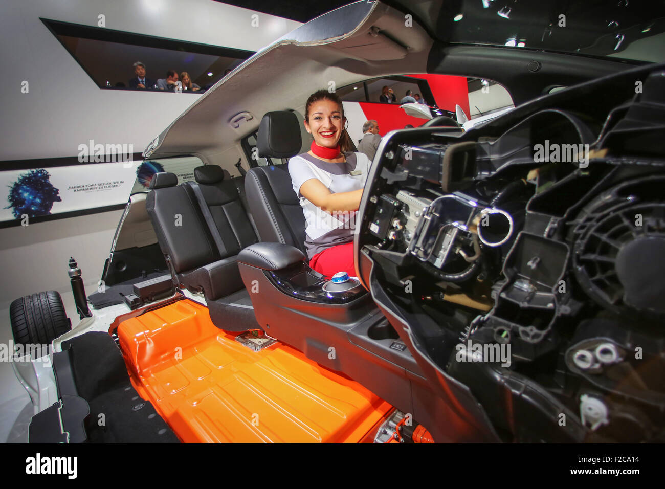 Car show hostess hi-res stock photography and images - Alamy