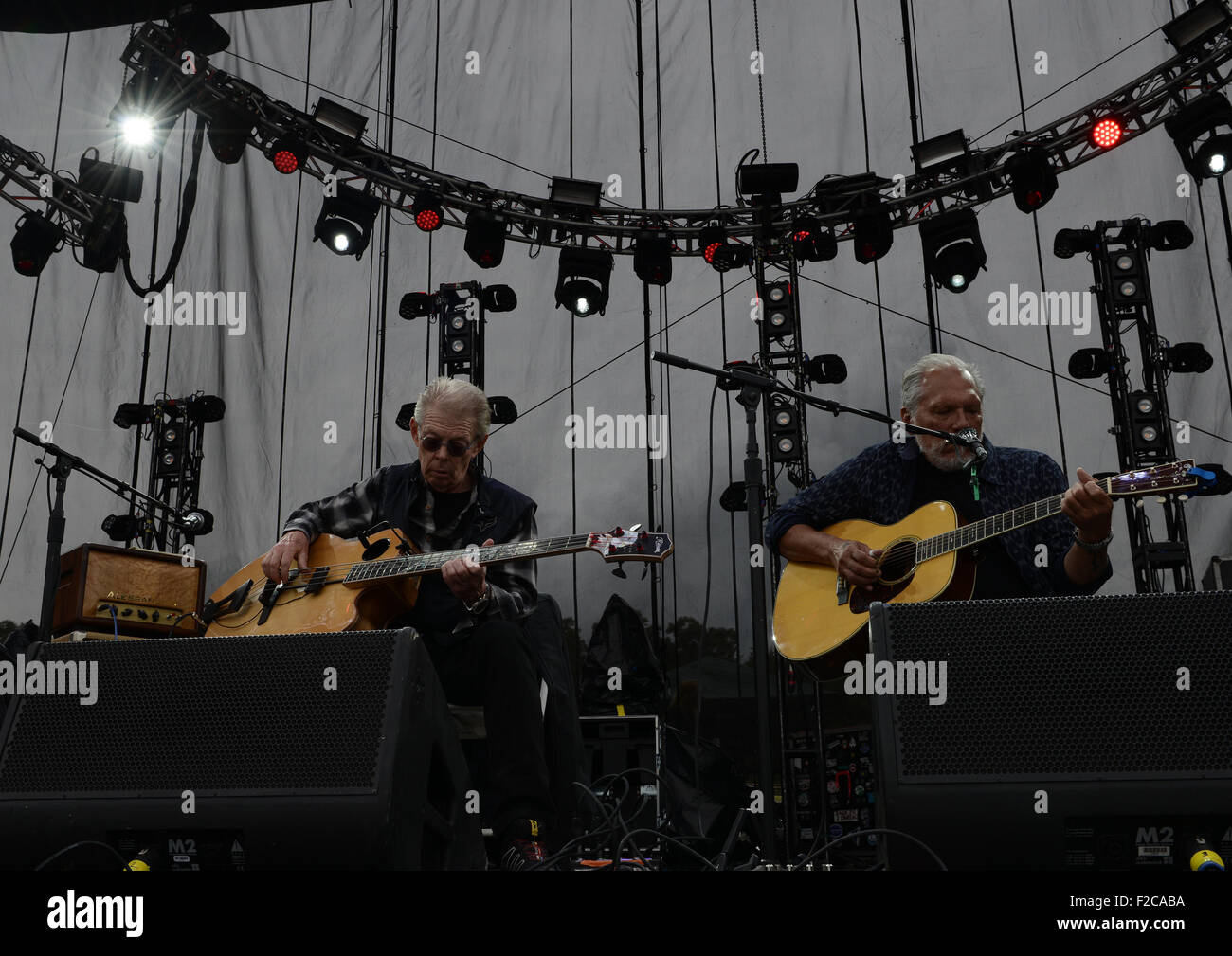 Arrington, VIRGINIA, USA. 12th Sep, 2015. HOT TUNA jams at ''LOCKN ...