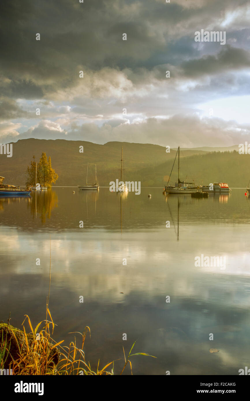 Ship at sail with storm clouds hi-res stock photography and images - Alamy