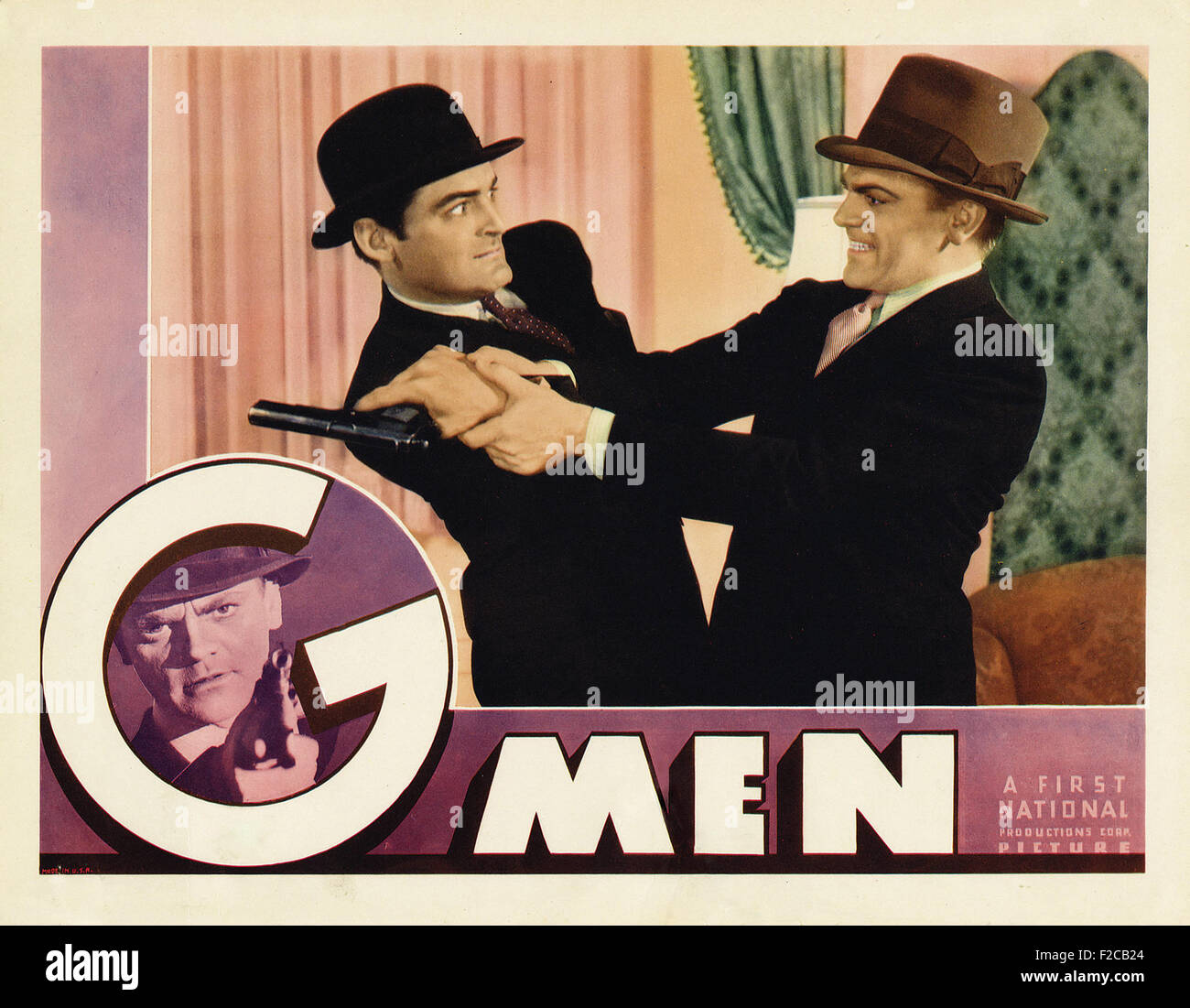 G Men - Movie Poster Stock Photo - Alamy