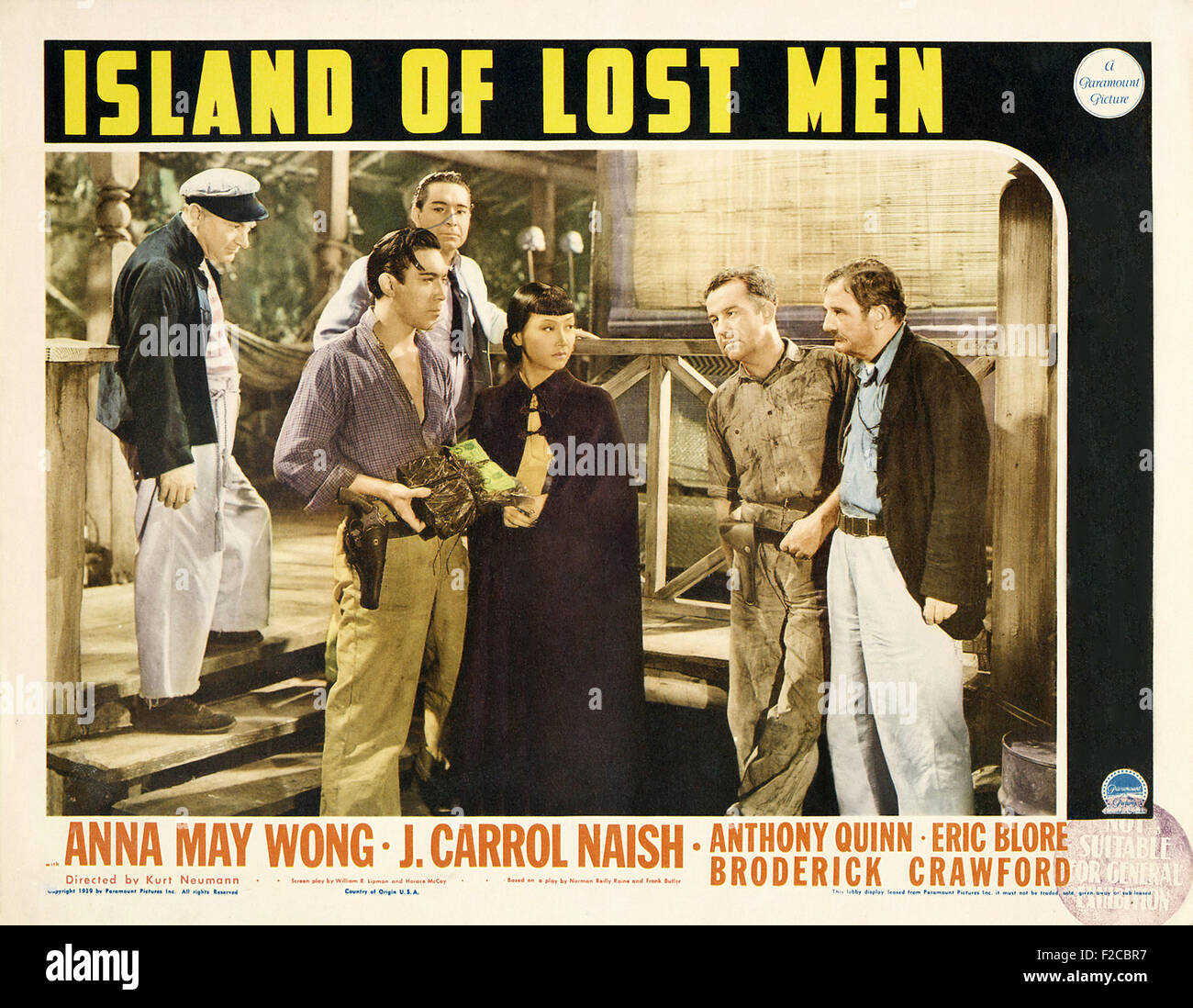 Island of Lost Men 09 - Movie Poster Stock Photo - Alamy