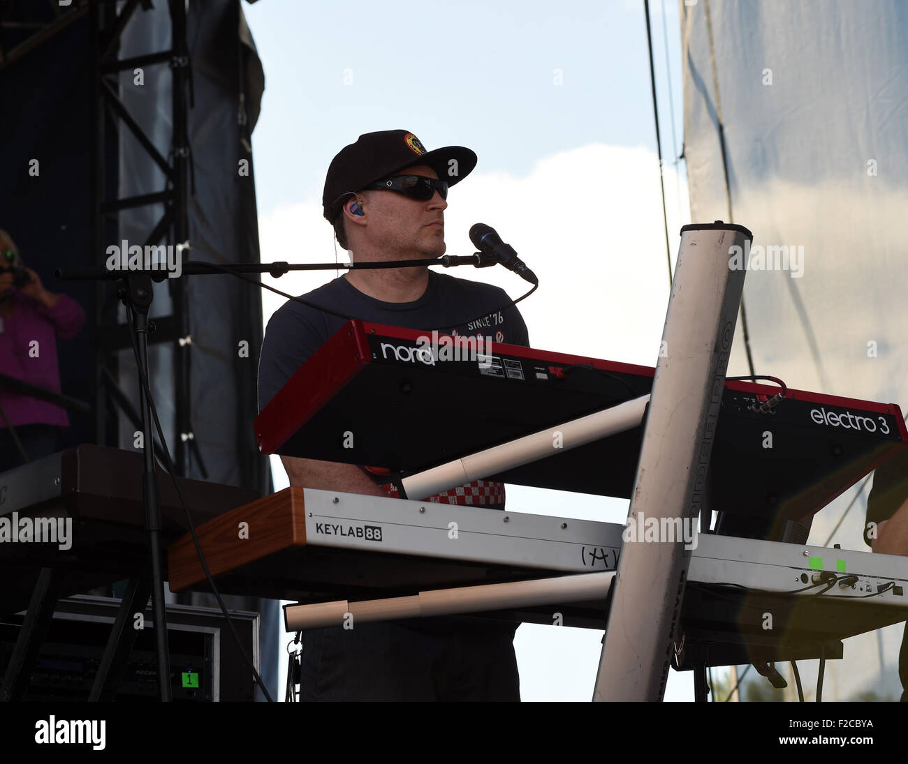 Sept. 13, 2015 - Arrington, VIRGINIA, USA - SLIGHTLY STOOPID with ...