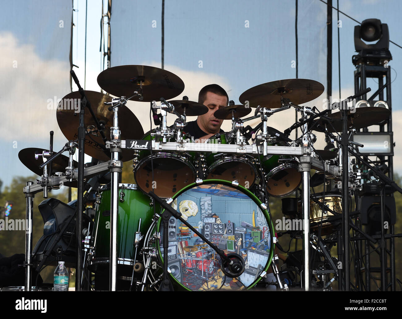 Sept. 13, 2015 - Arrington, VIRGINIA, USA - SLIGHTLY STOOPID with ...