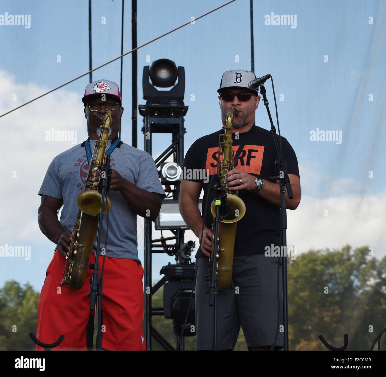 Sept. 13, 2015 - Arrington, VIRGINIA, USA - SLIGHTLY STOOPID with ...