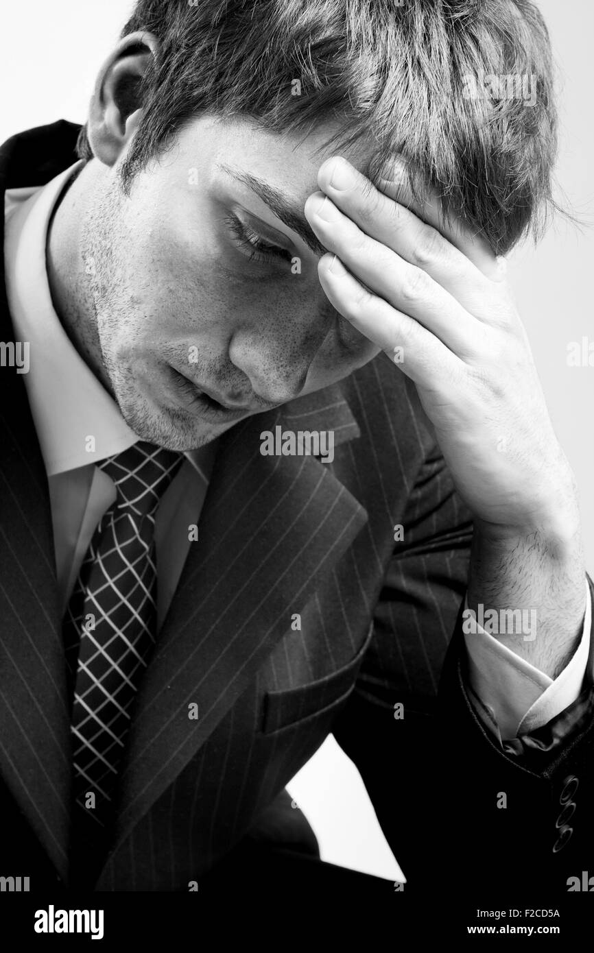 Human emotion breakdown Black and White Stock Photos & Images - Alamy