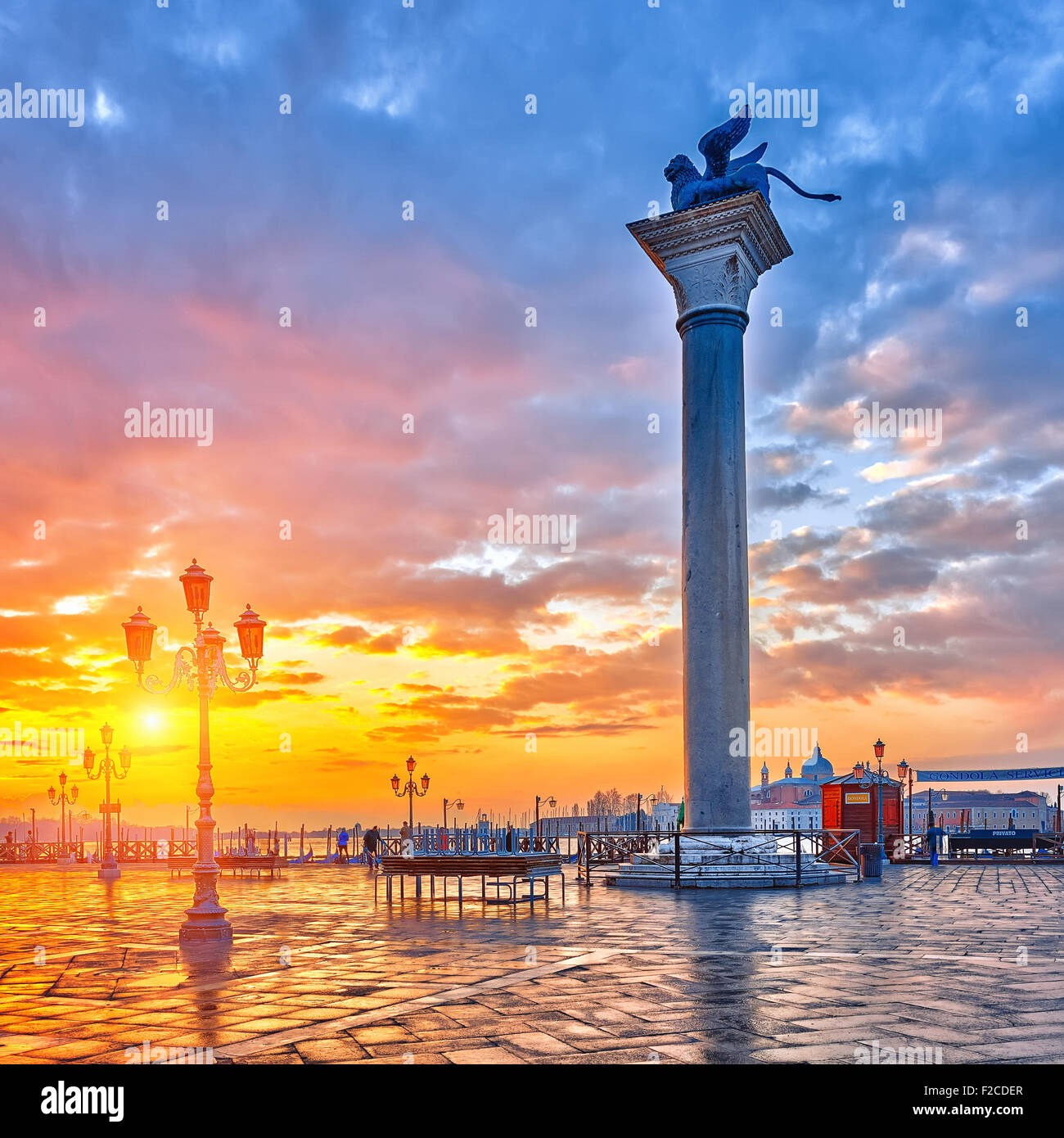 Sunrise in Venice Stock Photo - Alamy