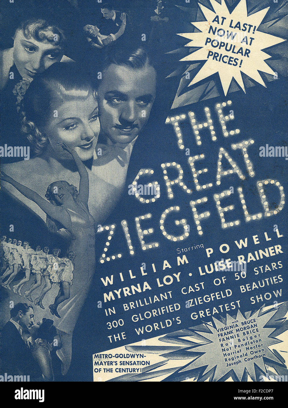 The great ziegfeld poster hi-res stock photography and images - Alamy