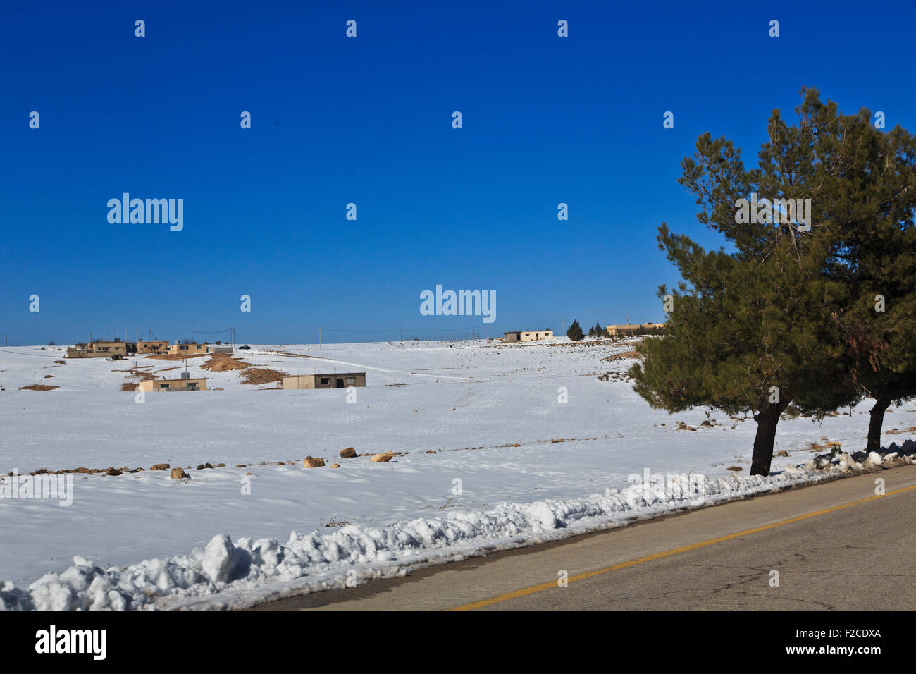 Jordan snow hi-res stock photography and images - Alamy