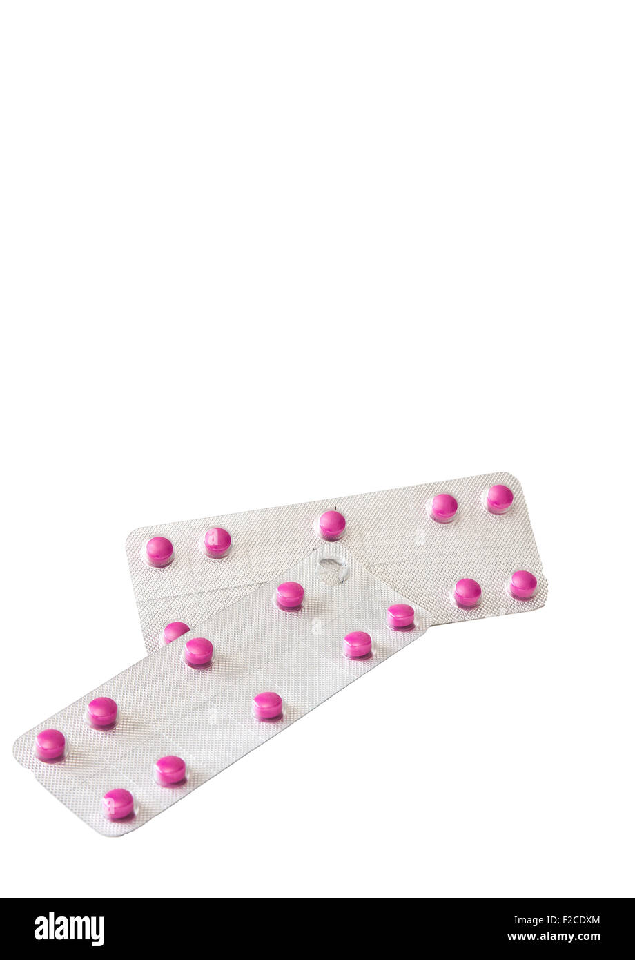 Pink And White Small Pill