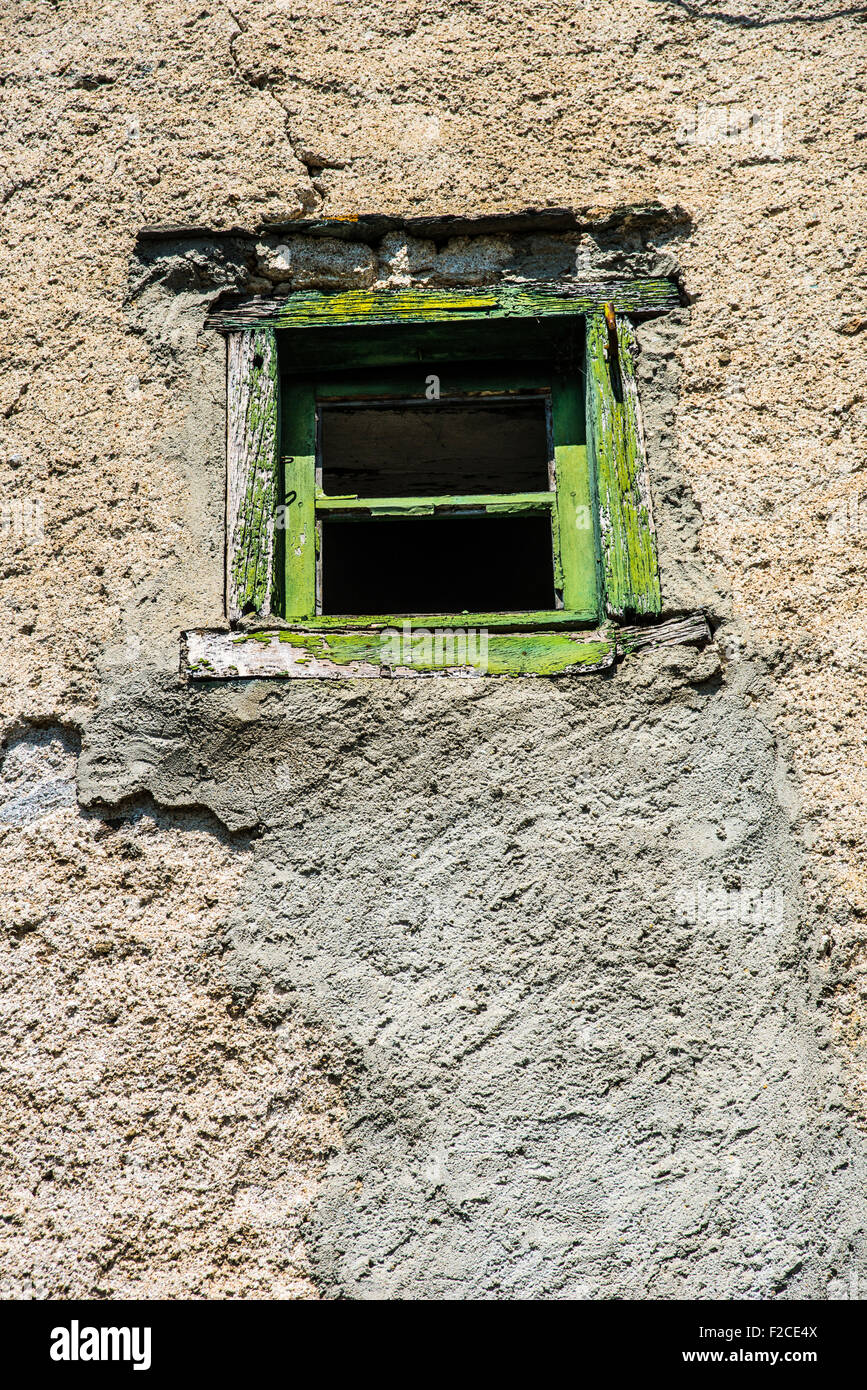 Very weathered, building detail, France Stock Photo - Alamy