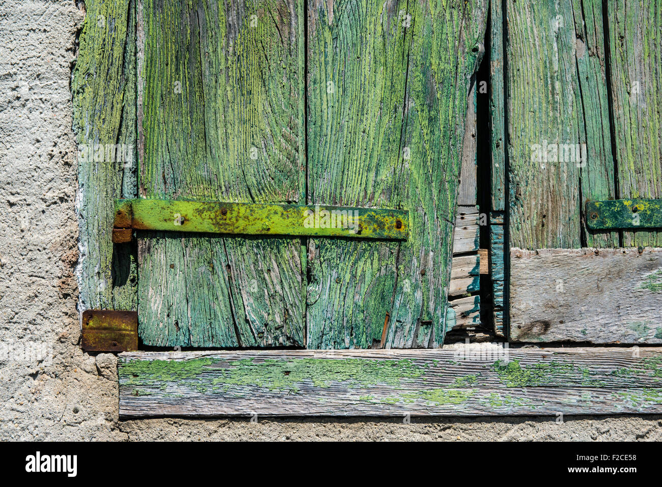 Very weathered, building detail, France Stock Photo - Alamy