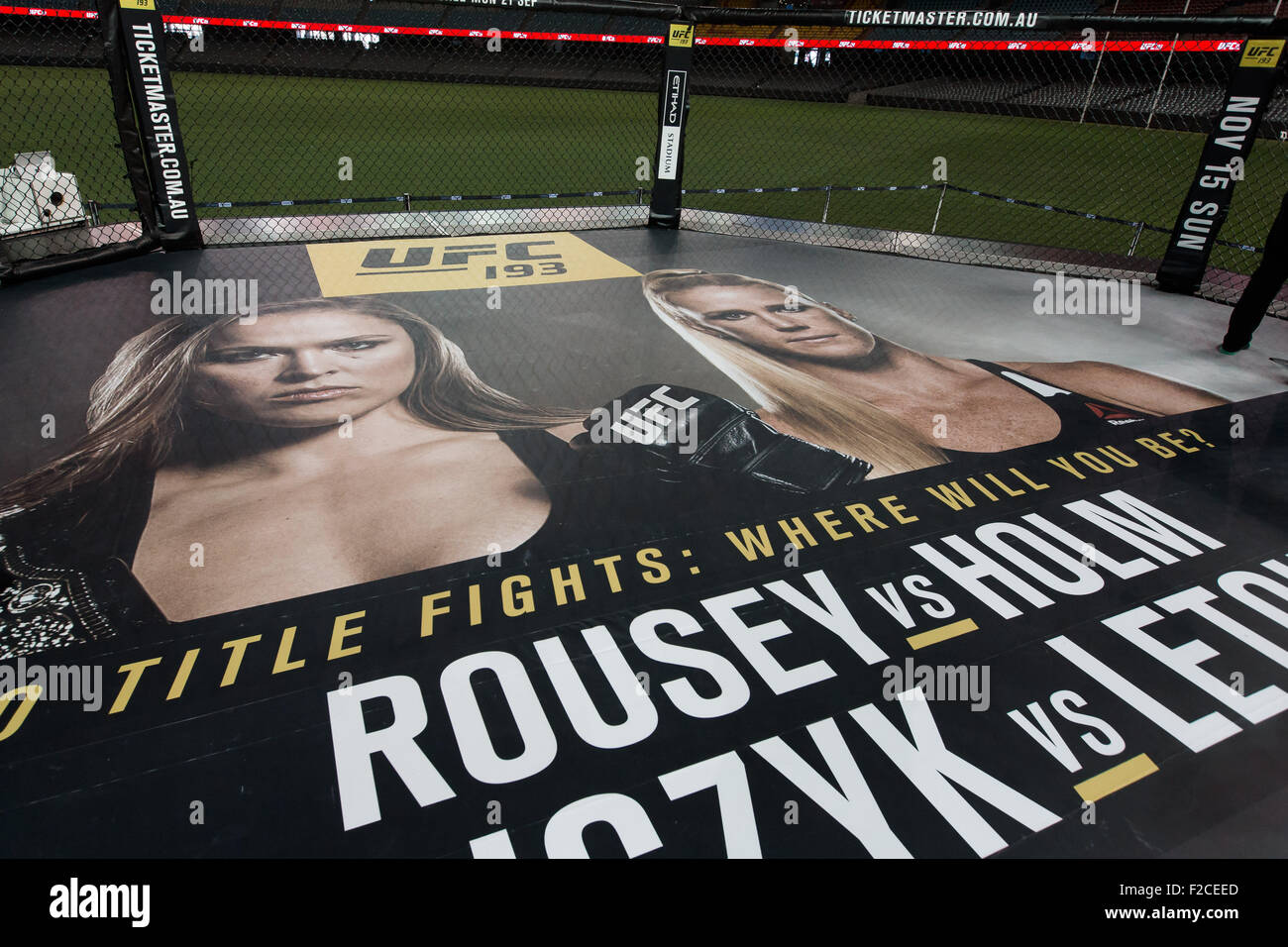 Ufc octagon hi-res stock photography and images - Alamy