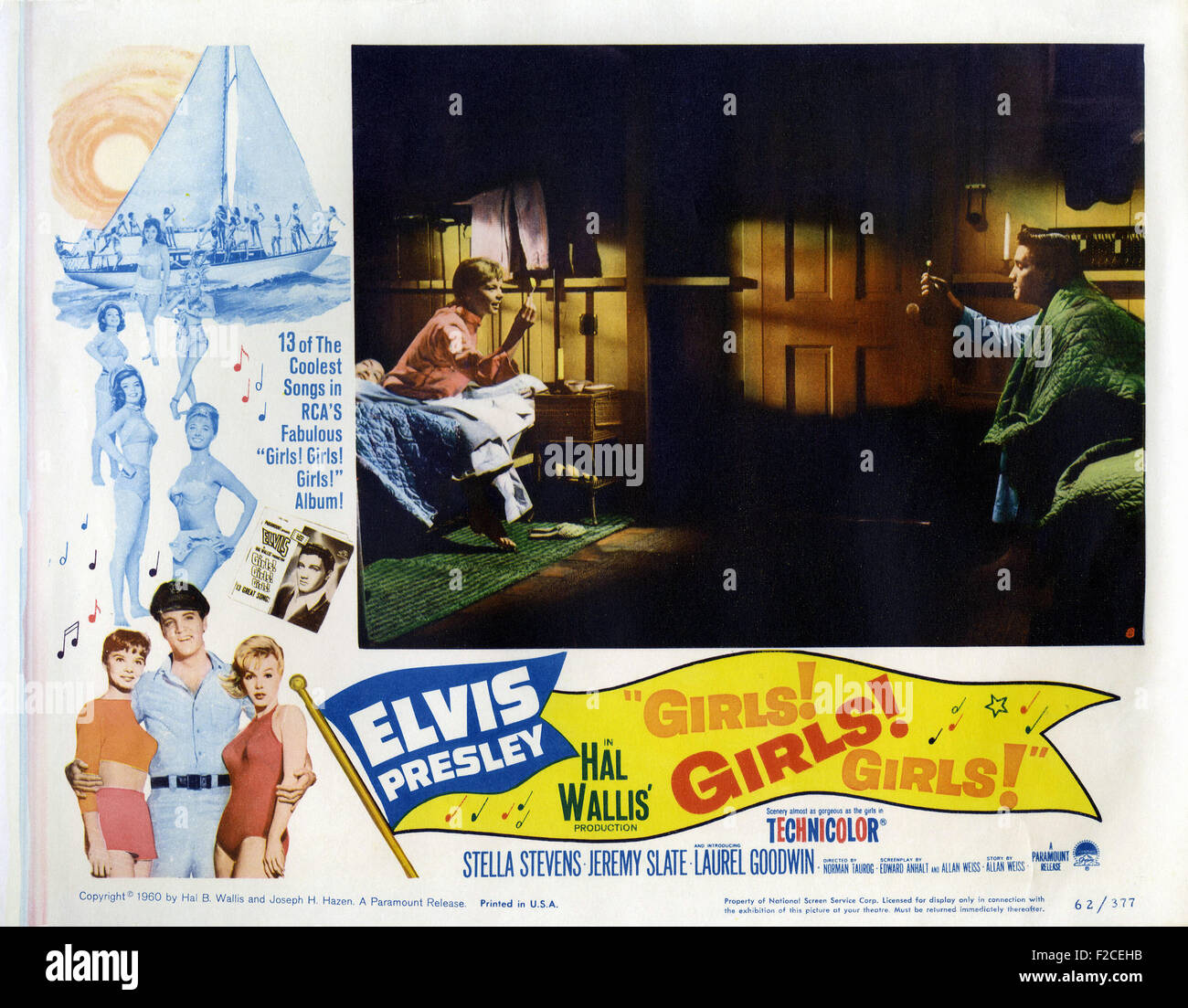 Girls Girls Girls 03 - Movie Poster Stock Photo - Alamy