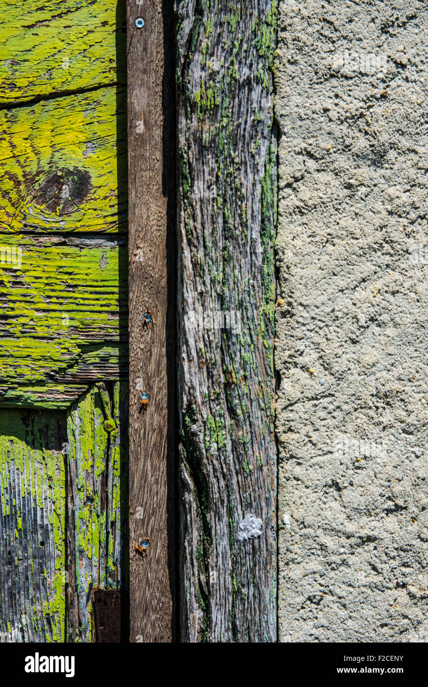 Very weathered, building detail, France Stock Photo - Alamy