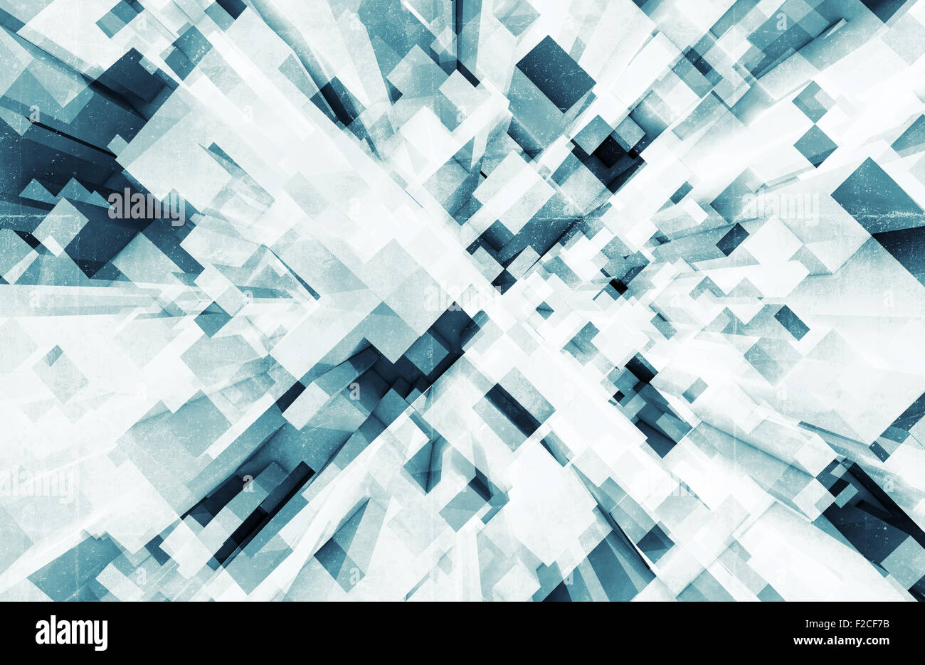 Abstract digital 3d background with cubes perspective pattern pattern ...