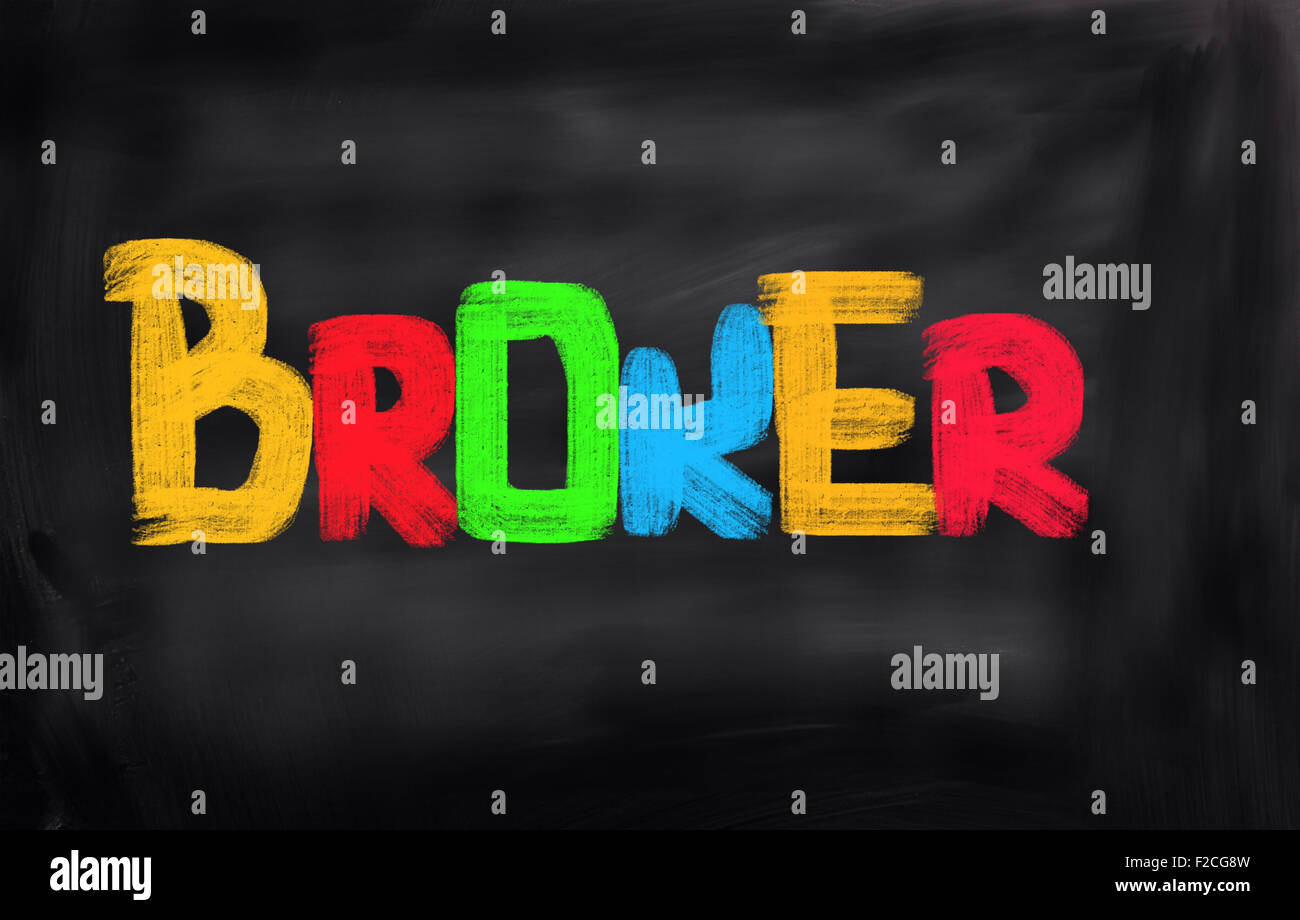 Connection broker text hi-res stock photography and images - Alamy