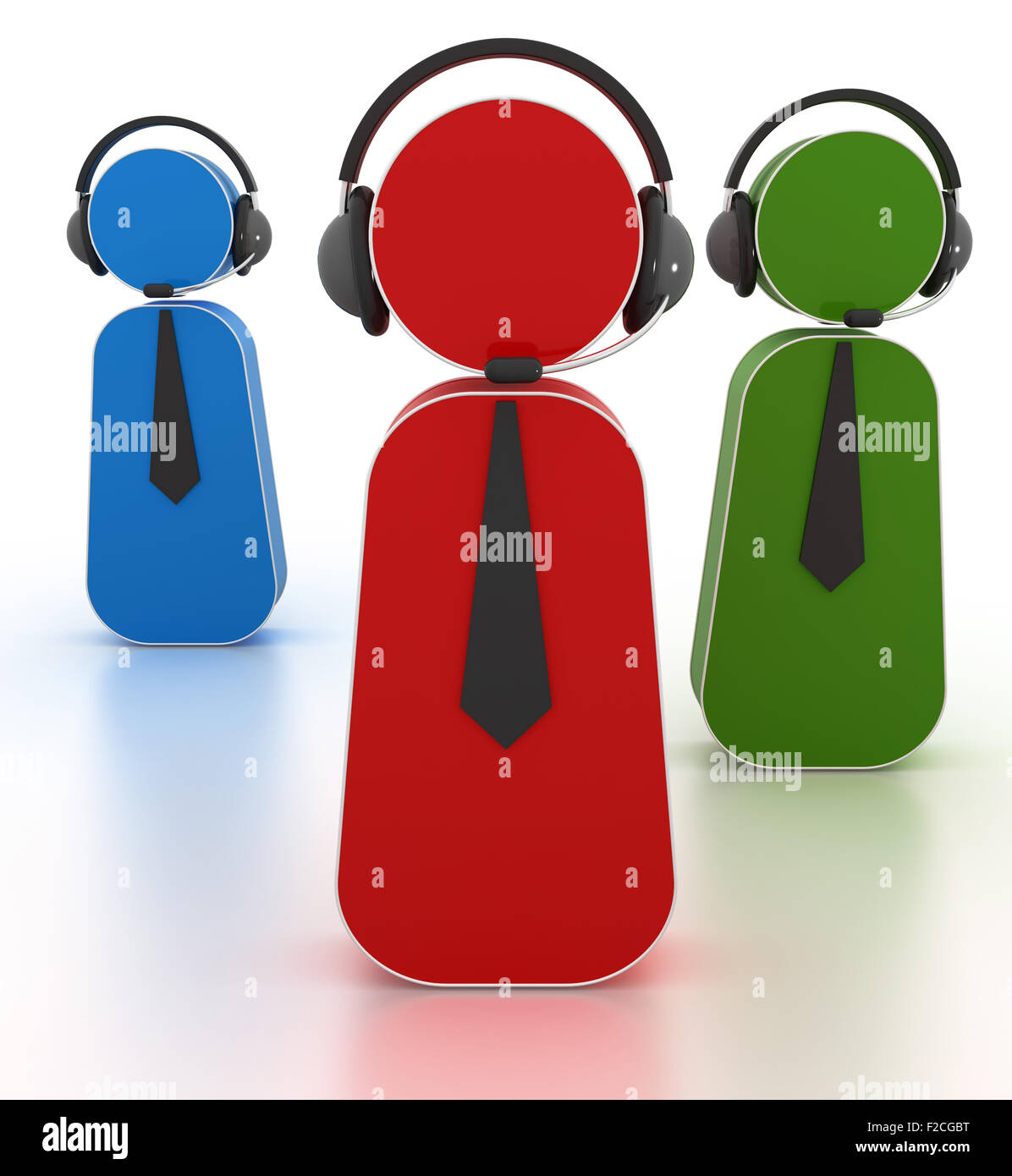 Customer service , This is a computer generated and 3d rendered picture ...