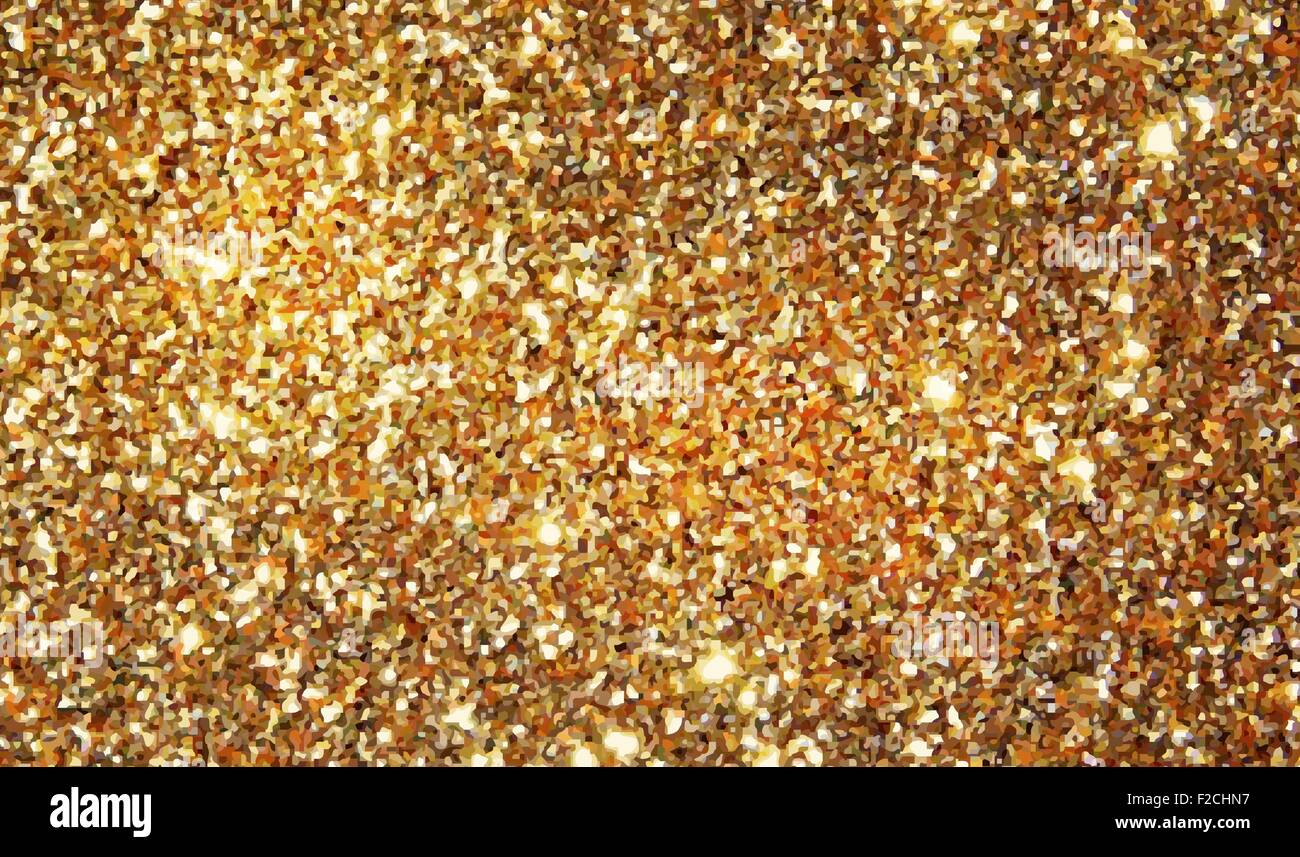 Glowing gold background horizontal. Vector illustration Stock Vector ...