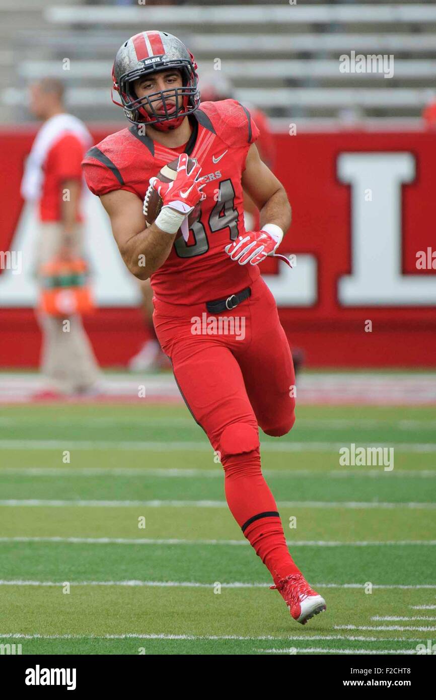 Rutgers scarlet knights wide receiver john tsimis 84 hi-res stock ...