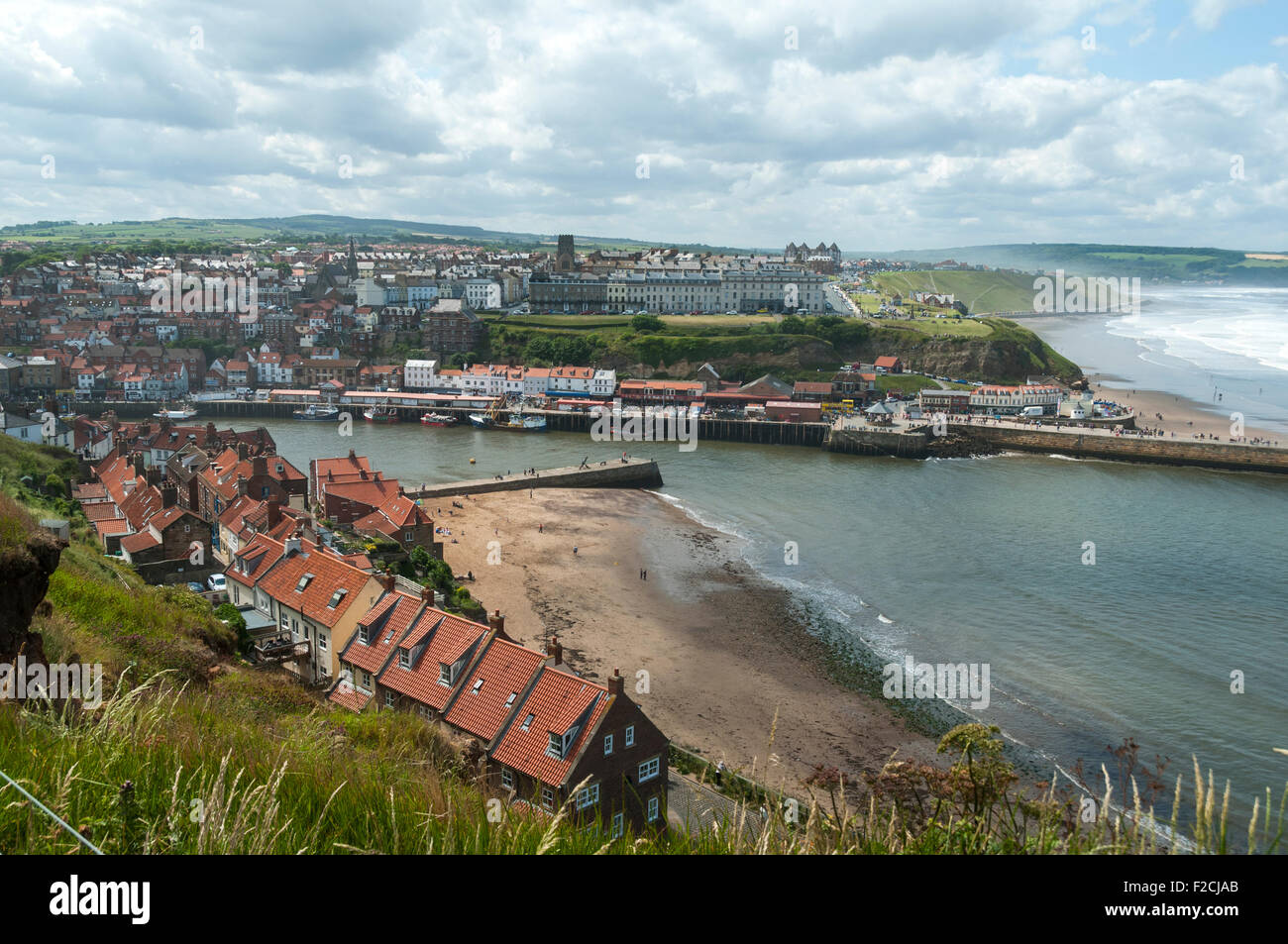 Harbour cliff and beach hi-res stock photography and images - Alamy