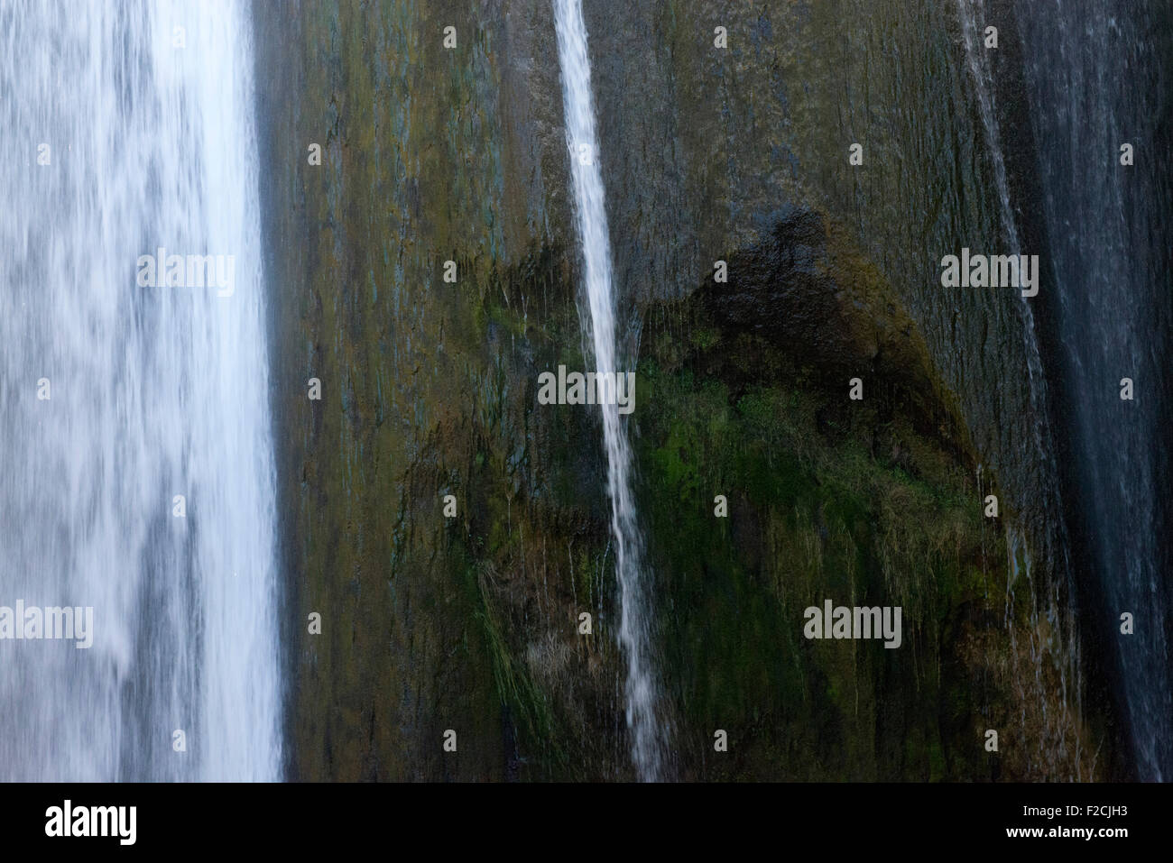 Gljufrabui waterfall-the hidden waterfall of south Iceland Stock Photo ...