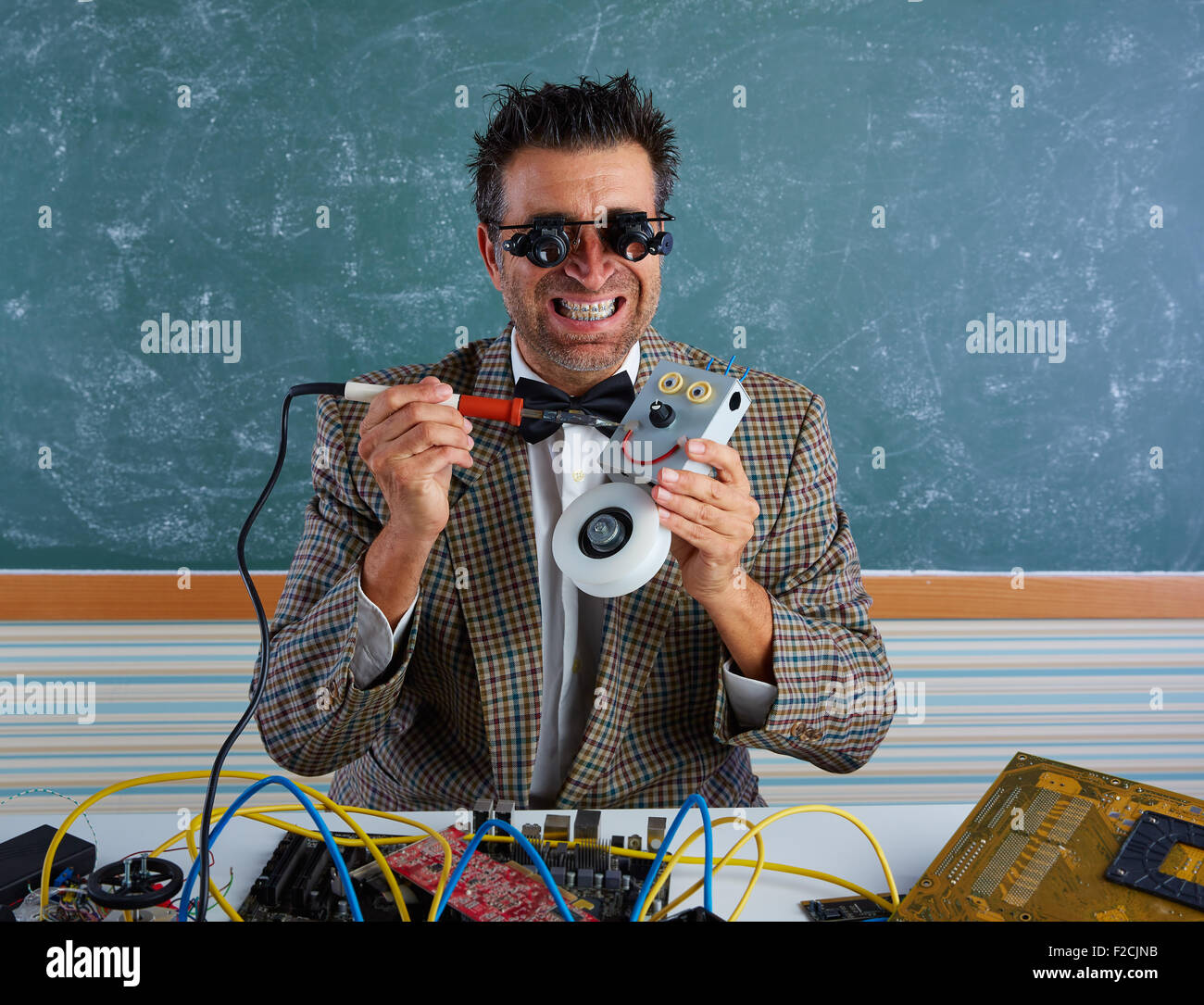 Self made robot hi-res stock photography and images - Alamy