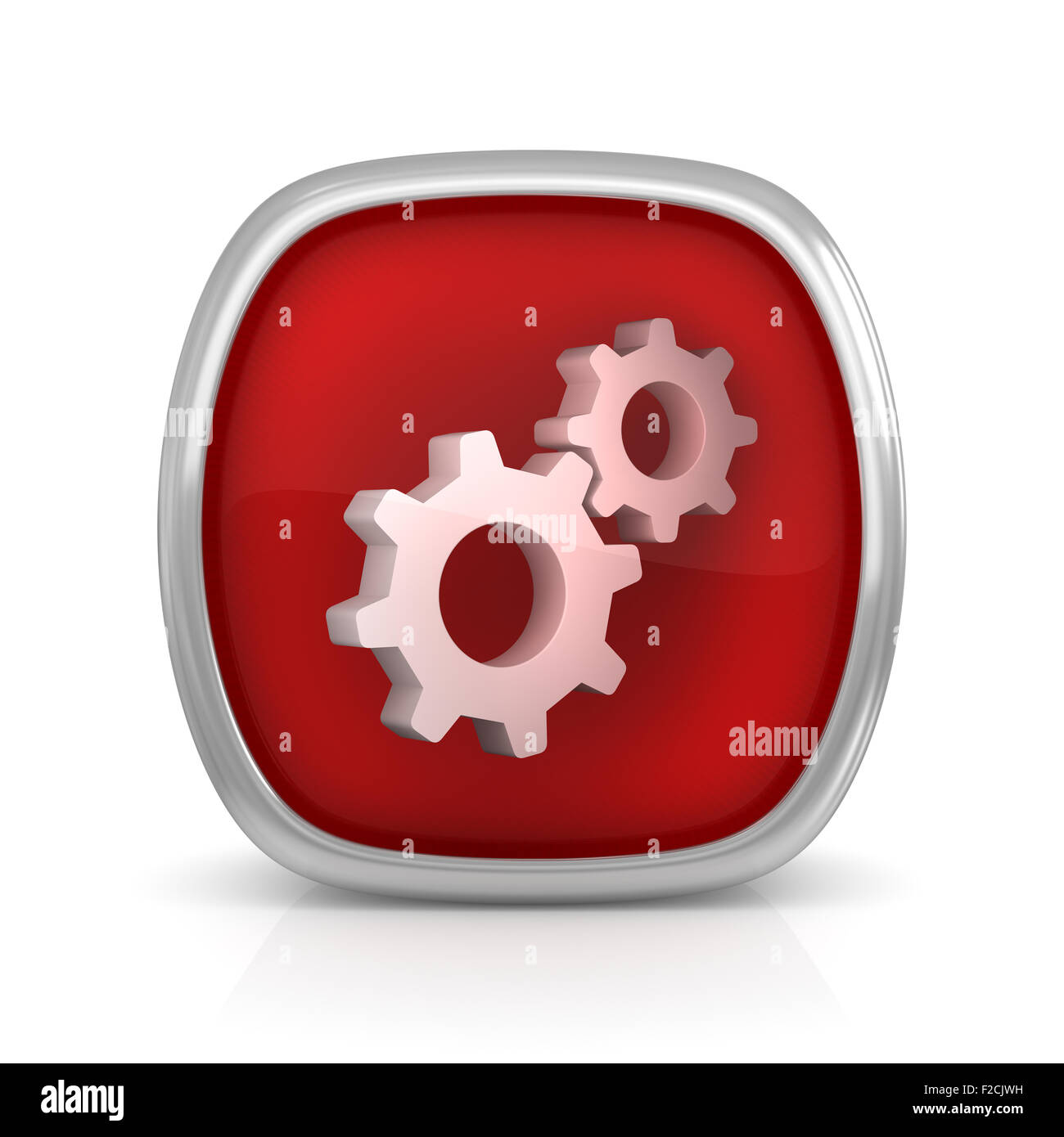 3d Gear Icon