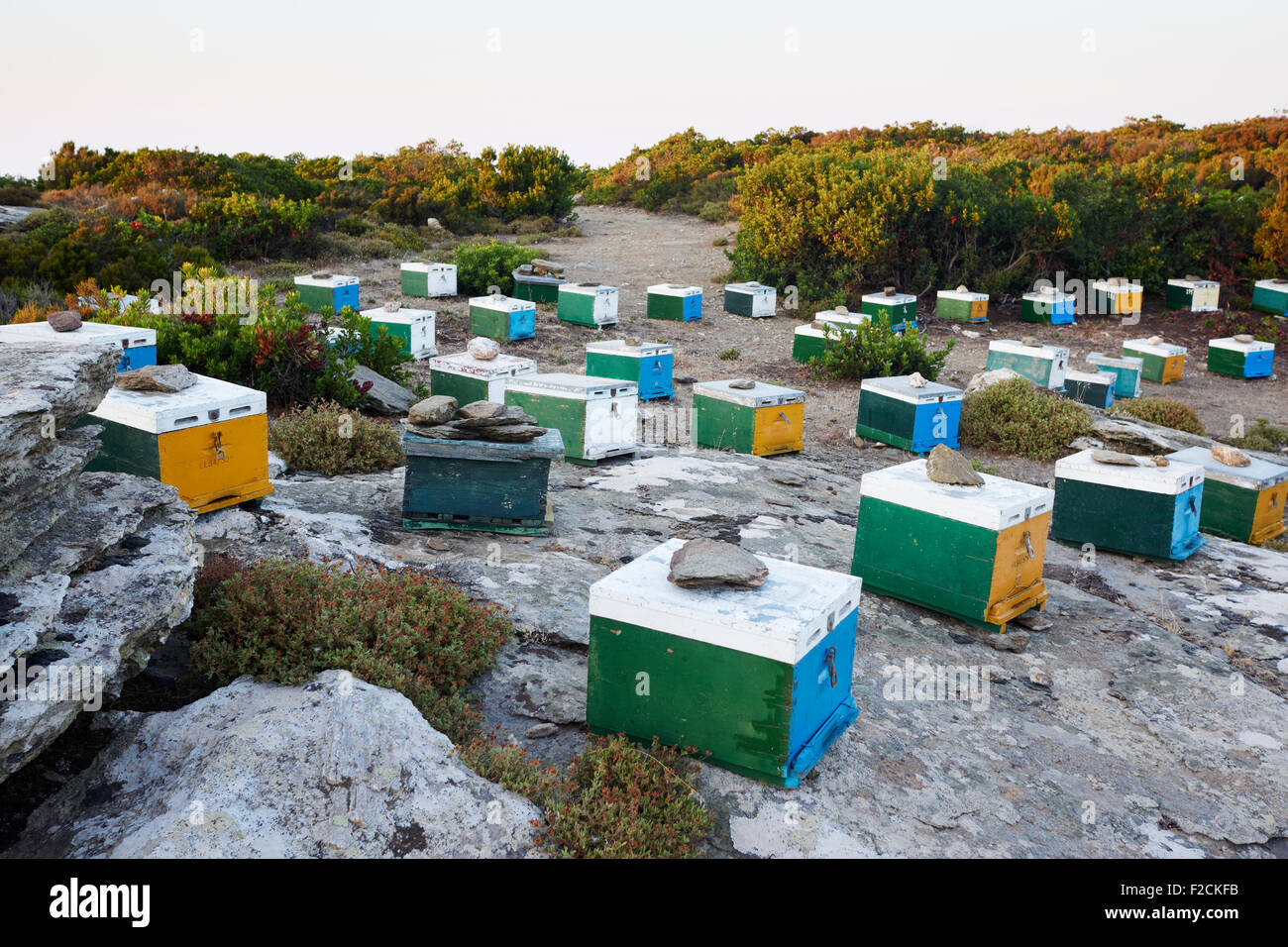Greece beehives hi-res stock photography and images - Alamy
