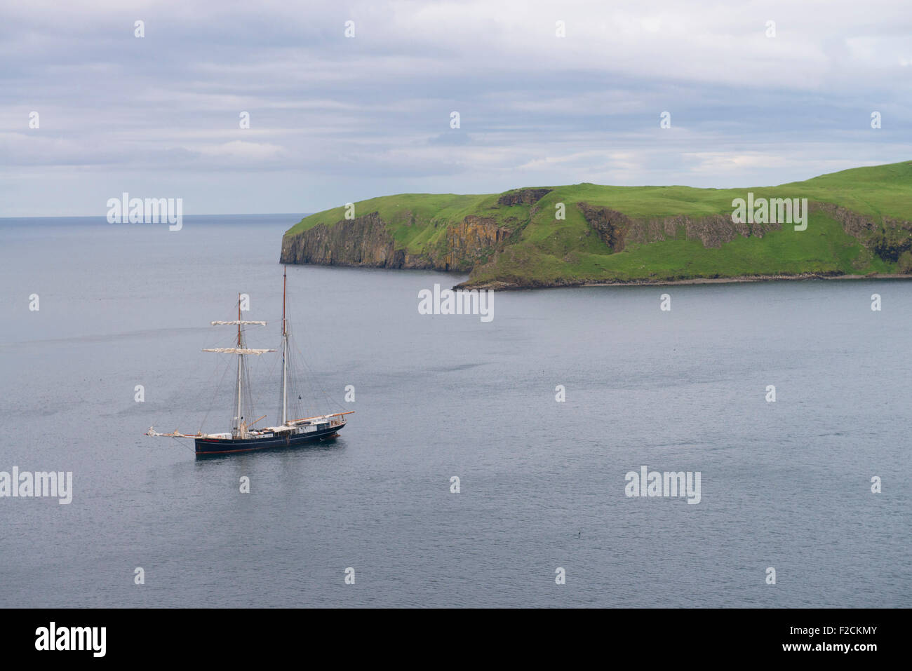 The Shiant islands off Lewis and Harris in Outer Hebrides Stock Photo ...