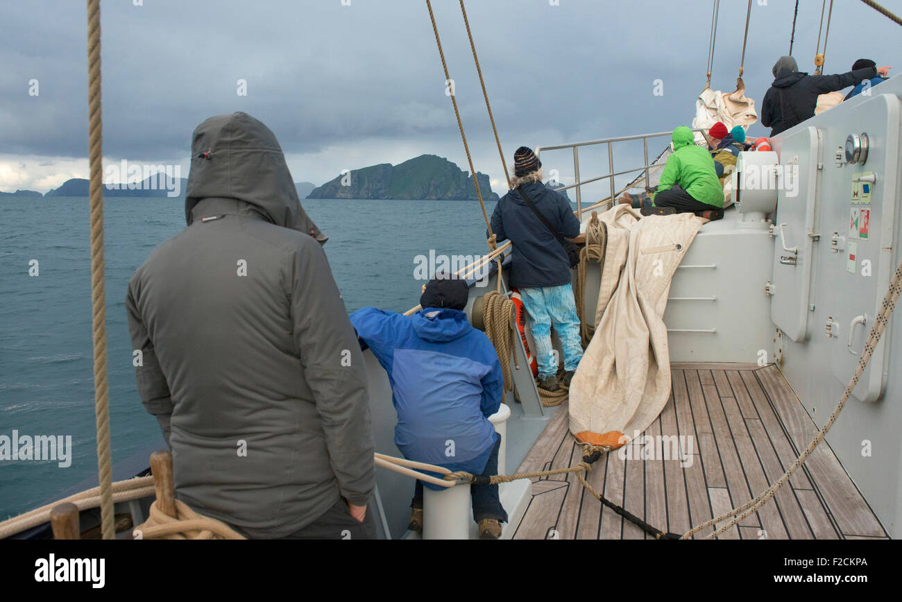 The Shiant islands off Lewis and Harris in Outer Hebrides Stock Photo ...