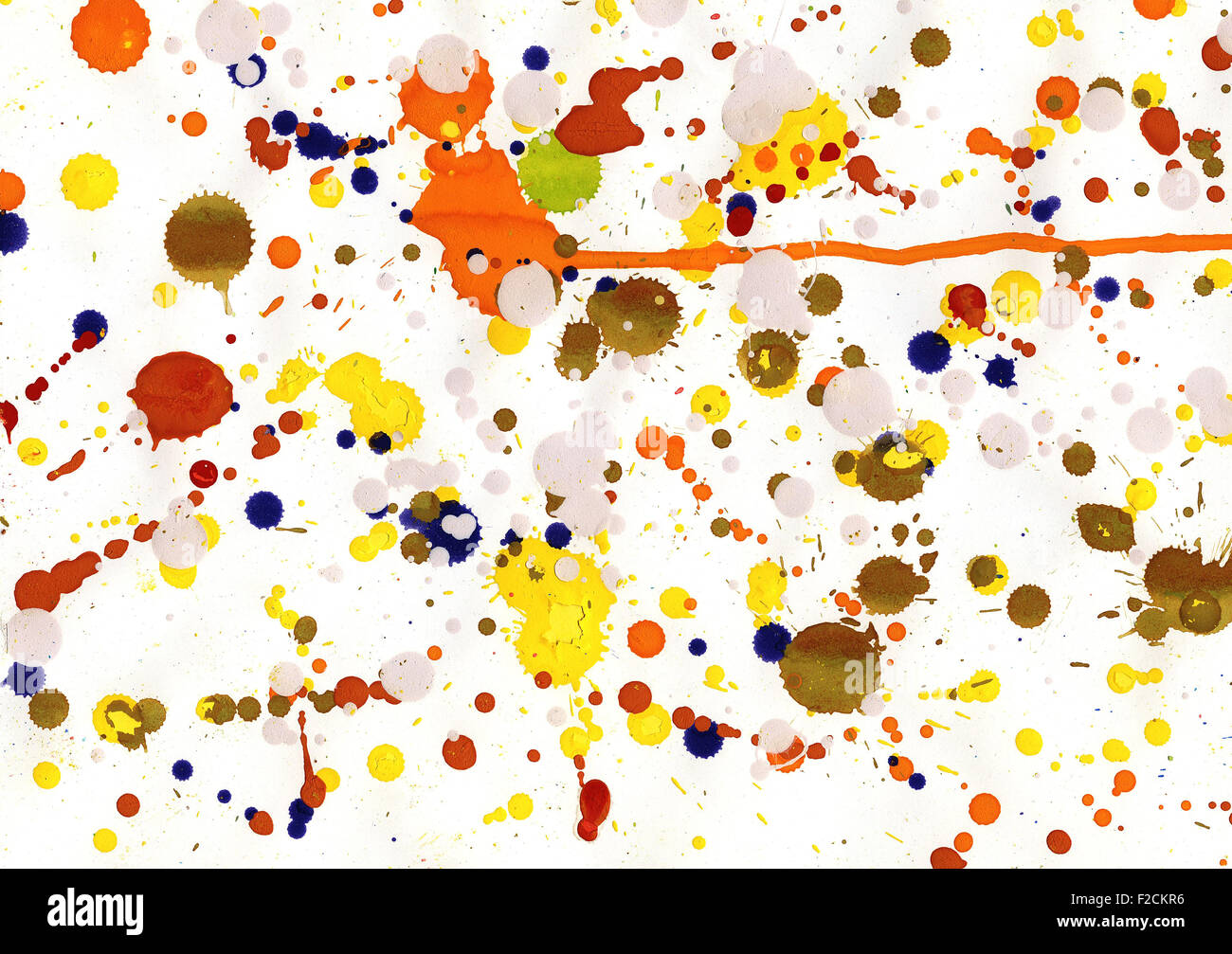 Close up of paper painted used dripping technique Stock Photo - Alamy