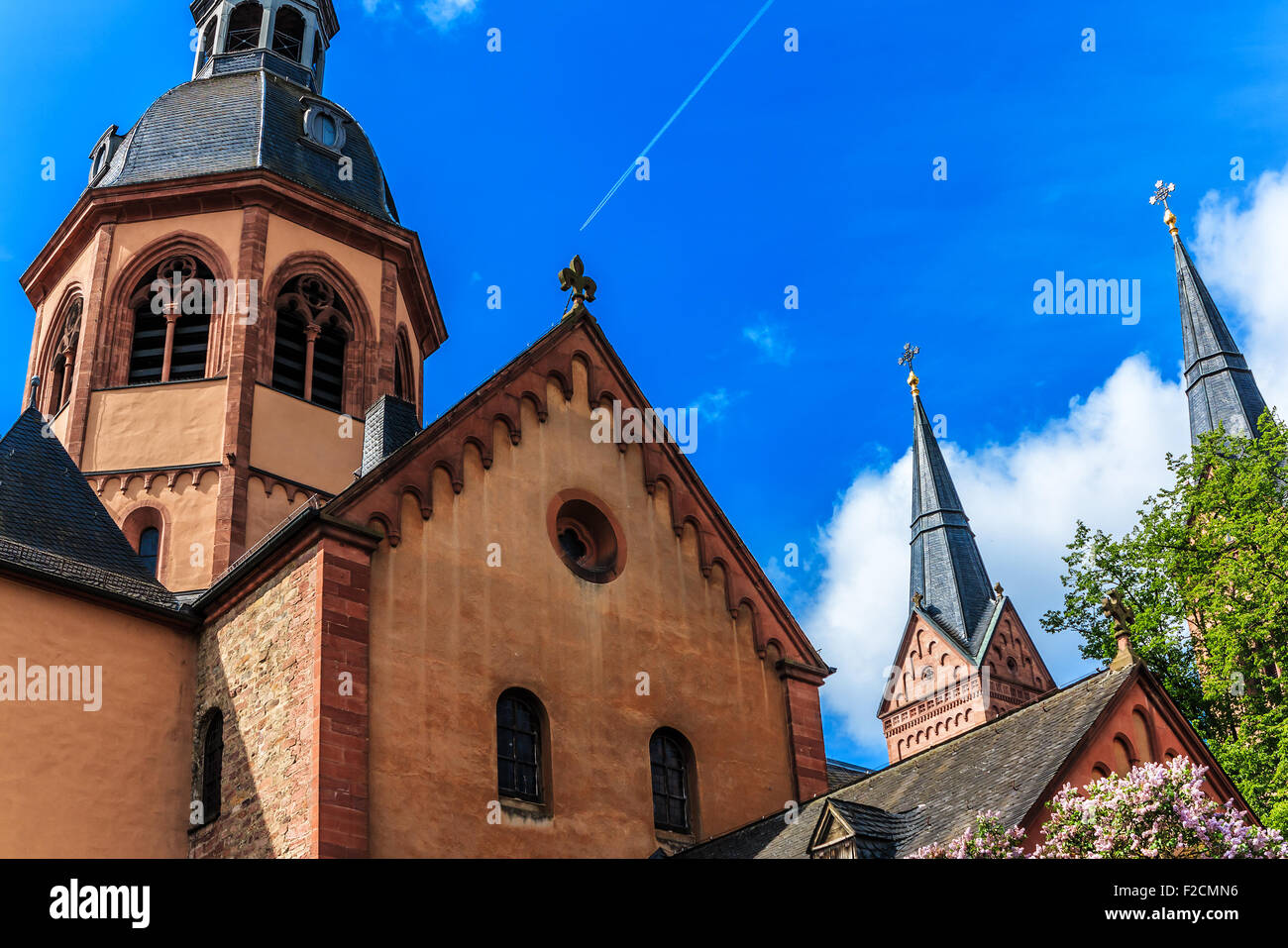 Basilica in Seligenstadt, Germany Stock Photo - Alamy