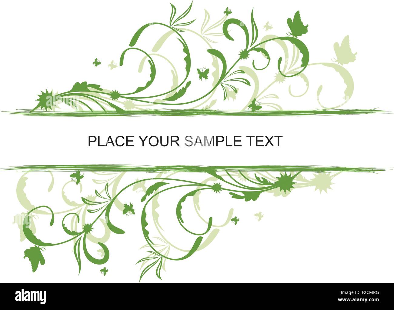 Floral decorative background Stock Vector Image & Art - Alamy