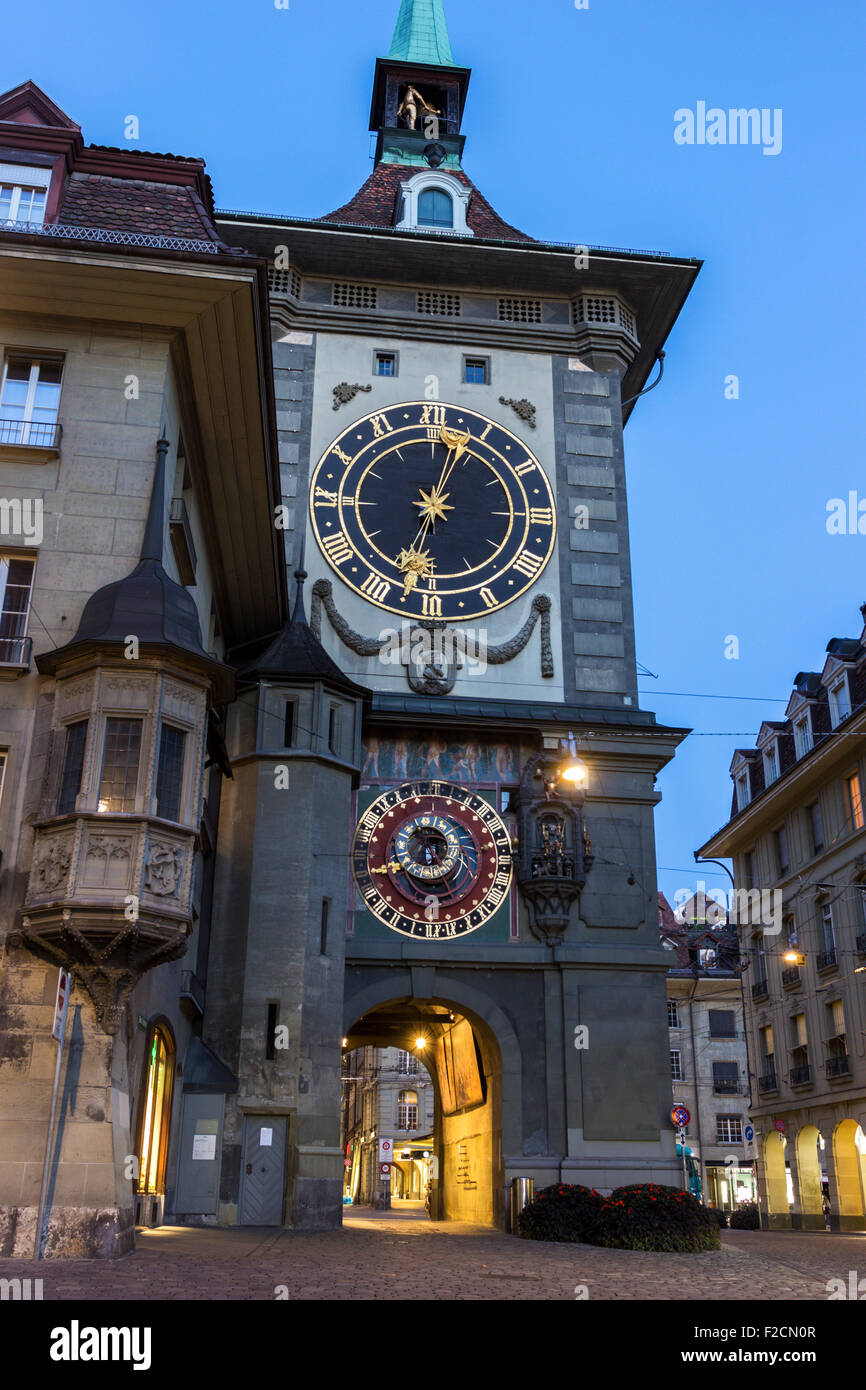 Zytglogge - medieval tower in Bern in Switzerland Stock Photo - Alamy